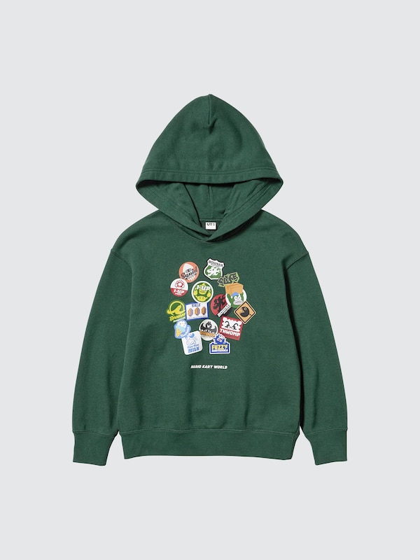 Kids MARIO KART WORLD UT Hoodie | UNIQLO NL