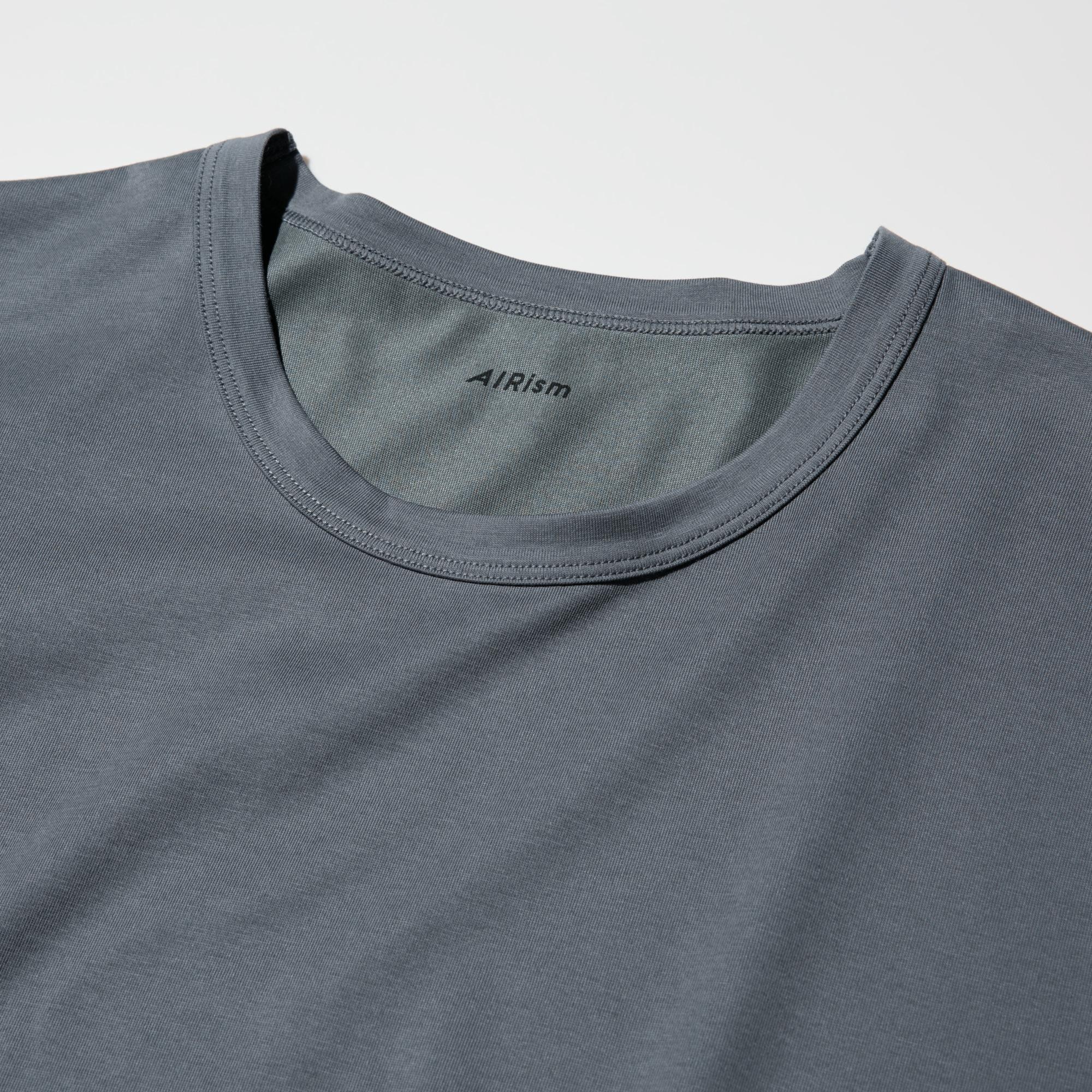 Men's AIRism Cotton Crew Neck T-Shirt | UNIQLO AU