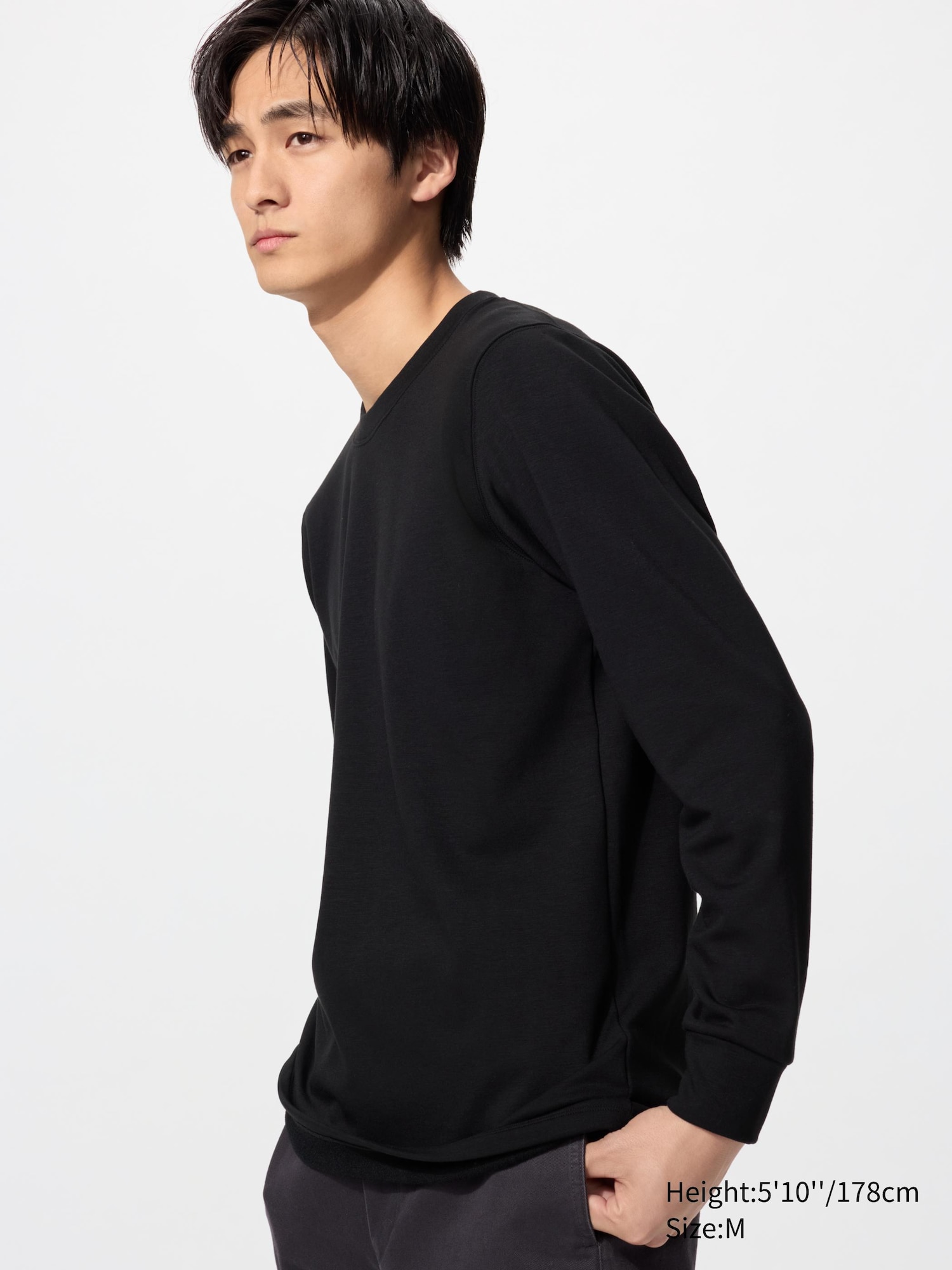Men's HEATTECH ULTRA WARM Crew Neck Long Sleeve T-Shirt | UNIQLO AU