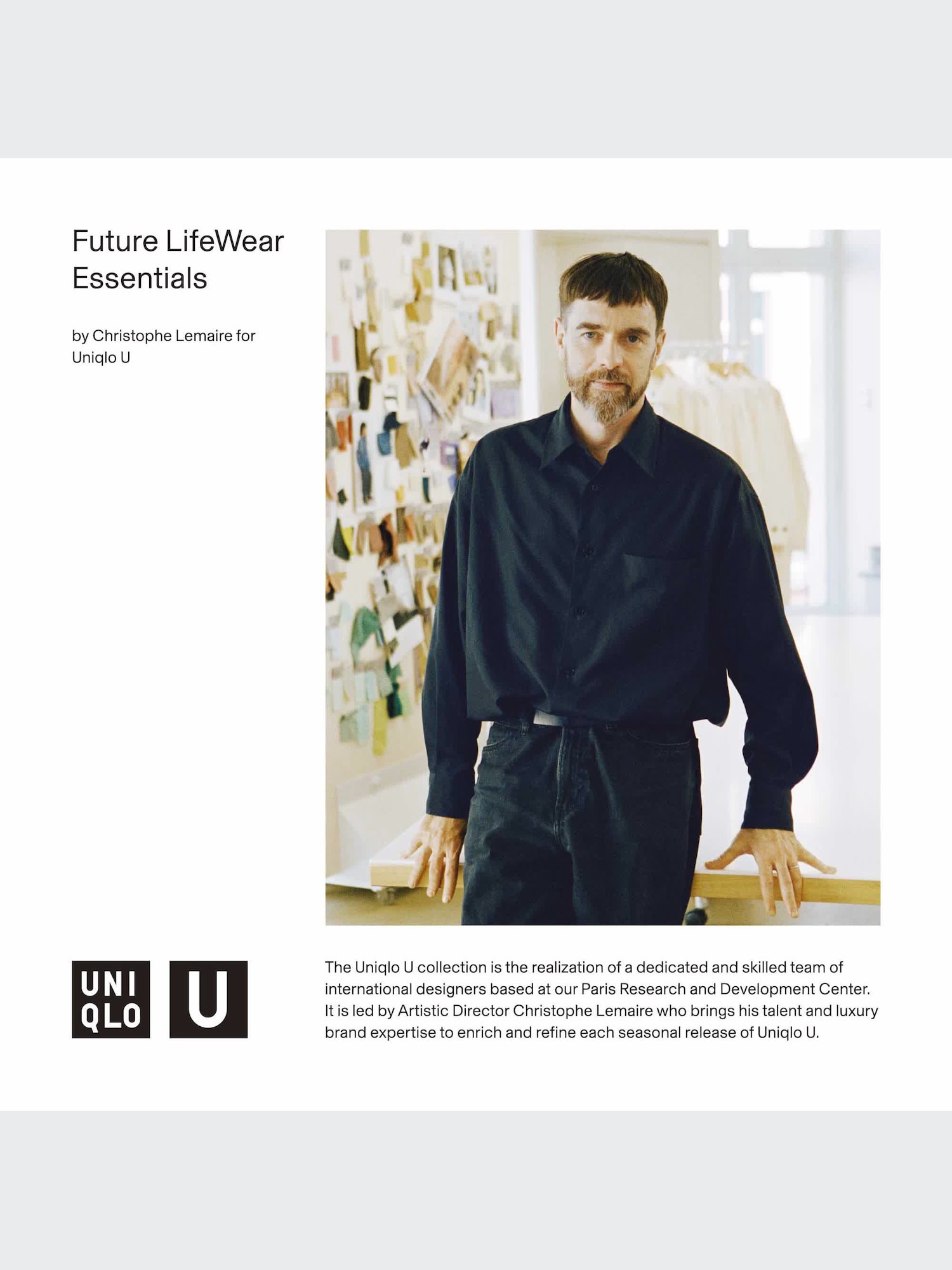 MEN'S UNIQLO U BROADCLOTH OVERSIZED LONG SLEEVE SHIRT MEN'S UNIQLO U BROADCLOTH OVERSIZED LONG SLEEVE SHIRT