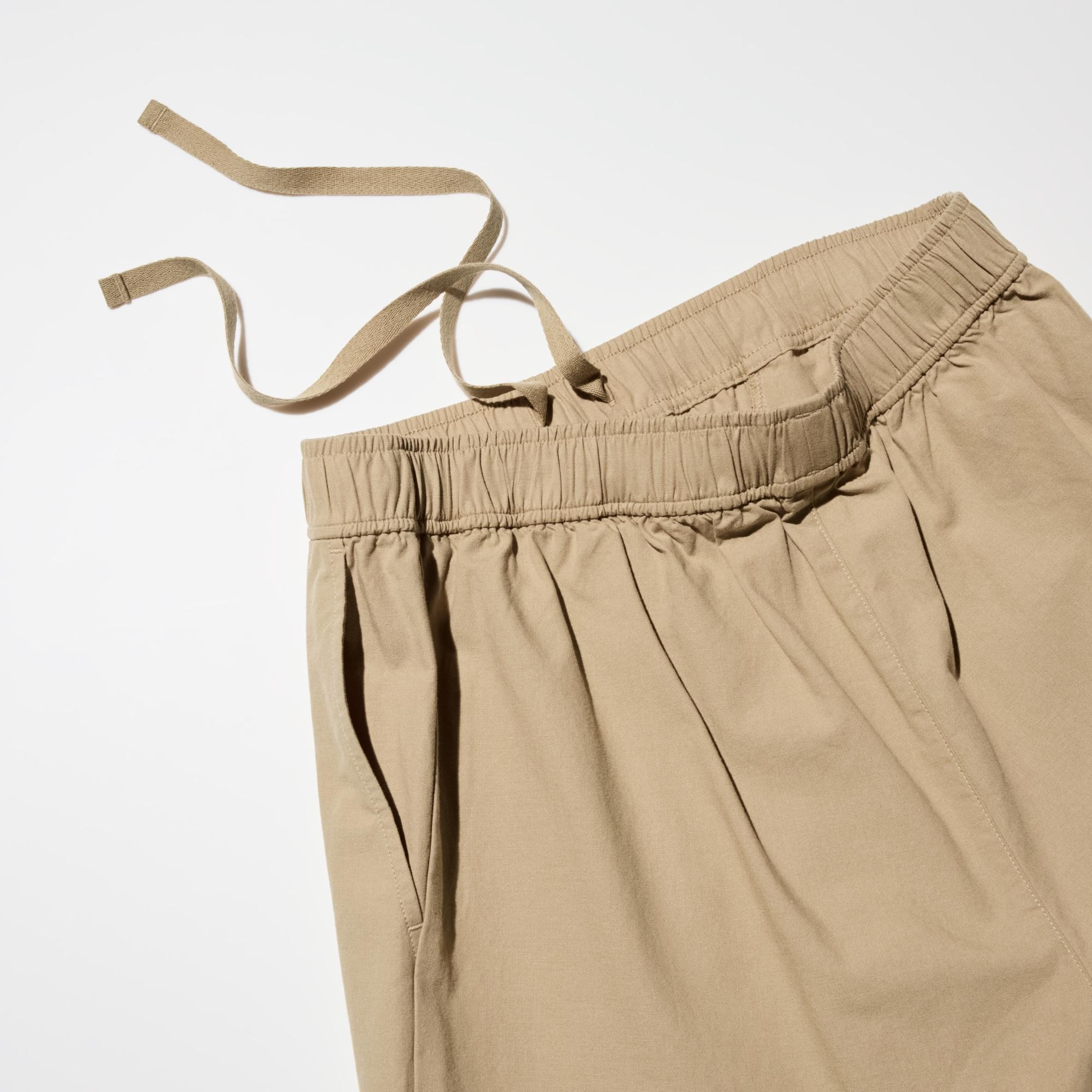 Women's Cotton Relaxed Ankle Pants | UNIQLO AU