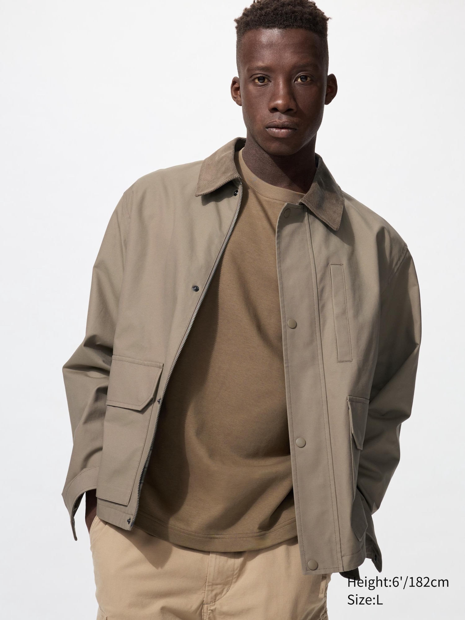 Men's Utility Short Blouson | UNIQLO AU