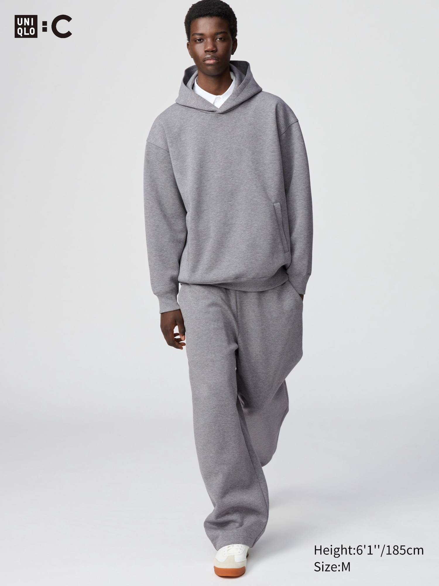 Unisex UNIQLO : C Sweat Wide Pants | UNIQLO AU
