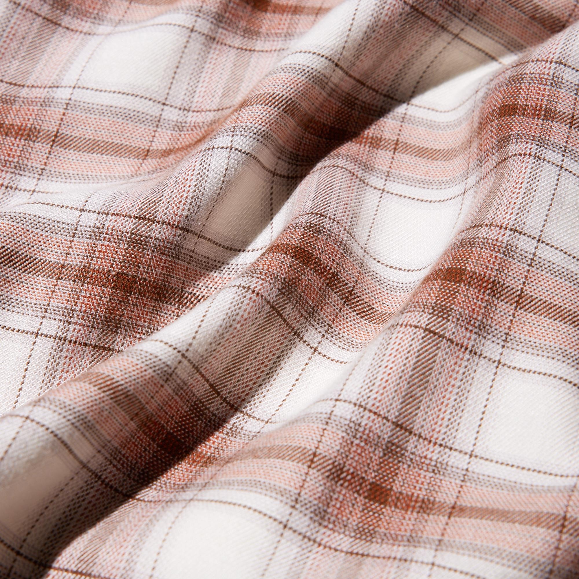 Women's Soft Flannel Gathered Blouse | UNIQLO AU