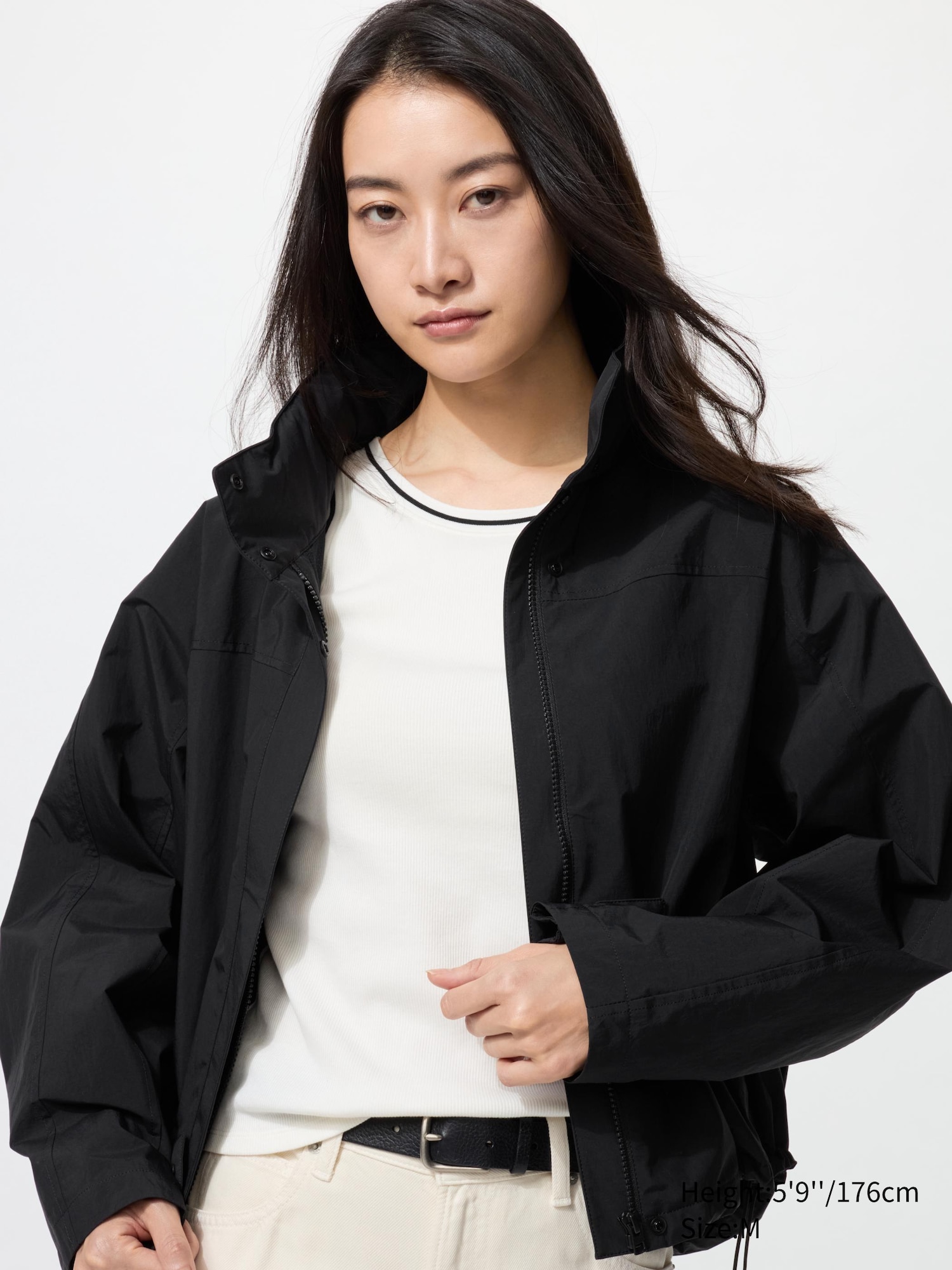 Women's Windproof Stand Blouson | UNIQLO AU