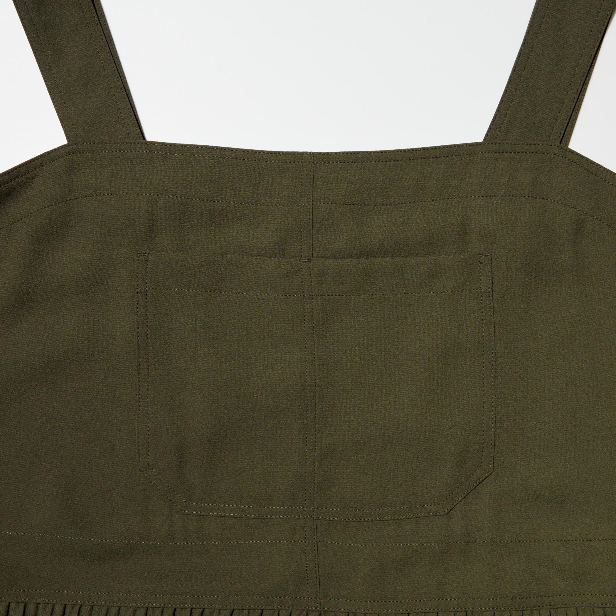 Women's UNIQLO : C Pleated Strap Dress | UNIQLO AU