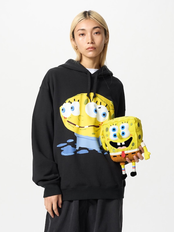 Unisex SpongeBob SquarePants Cactus Plant Flea Market Plush Toy | UNIQLO AU