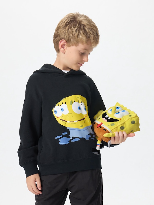 Unisex SpongeBob SquarePants Cactus Plant Flea Market Plush Toy | UNIQLO AU