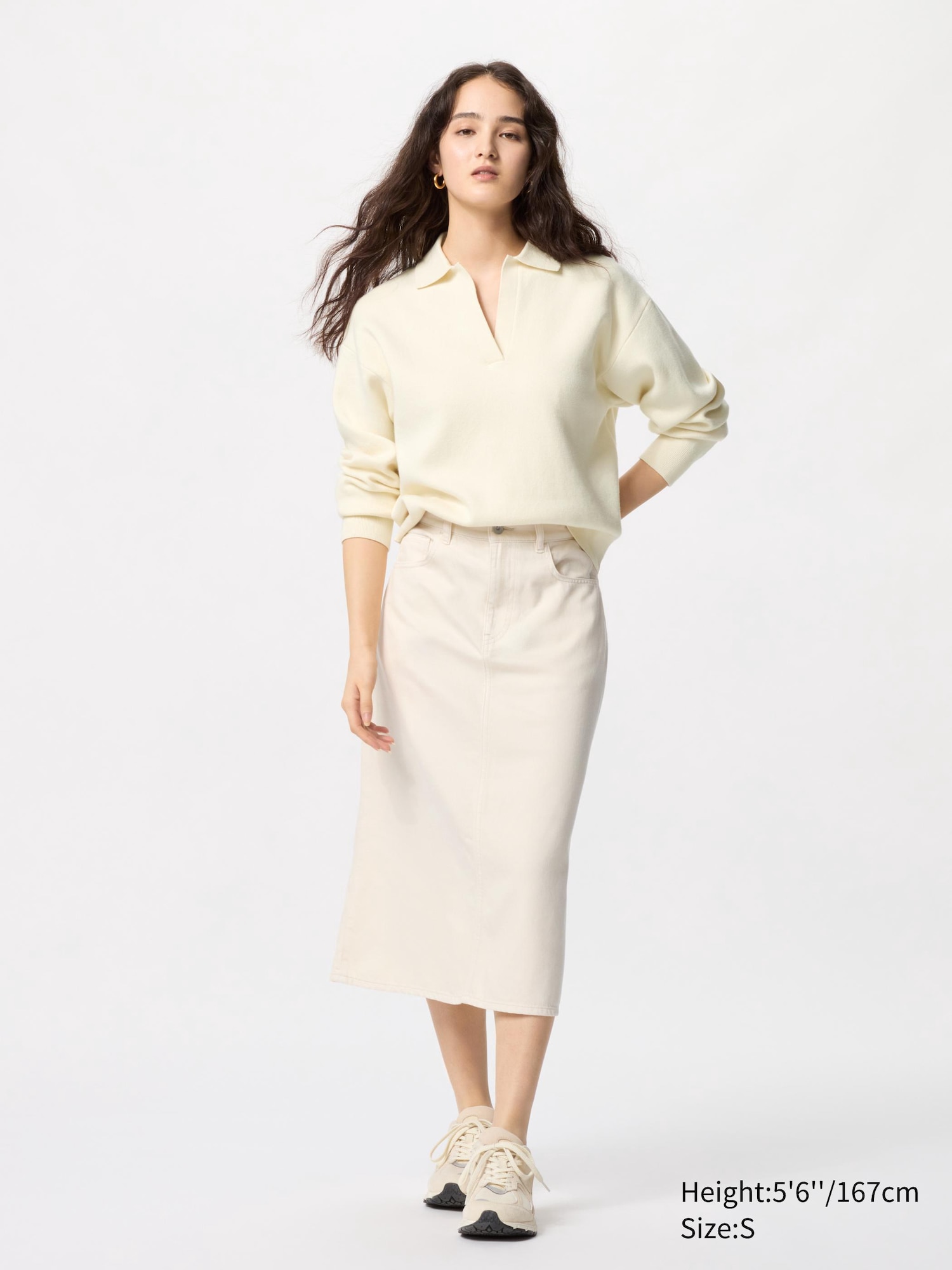Women's Denim Narrow Skirt | UNIQLO AU