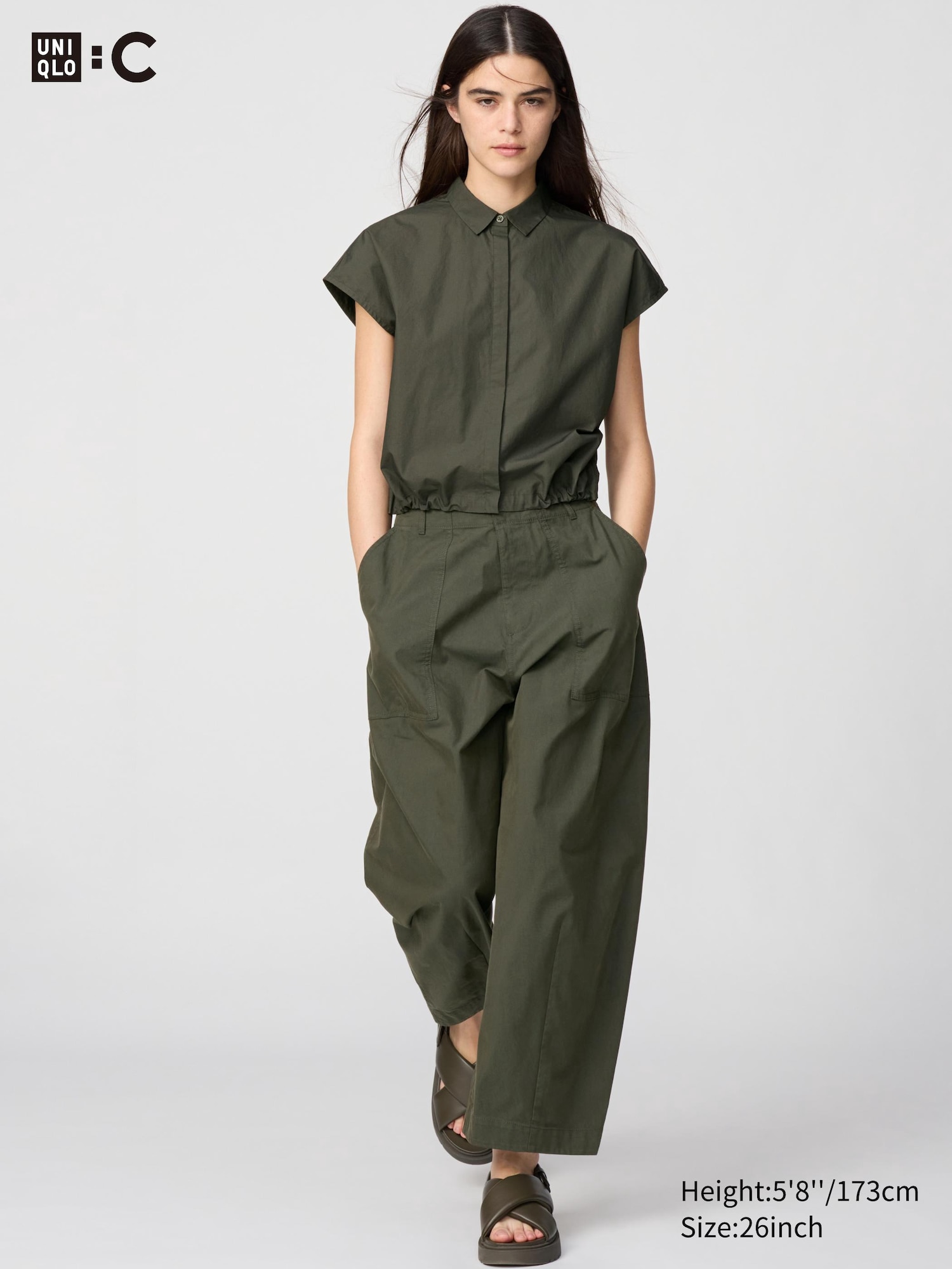 Women's UNIQLO : C Wide Balloon Pants | UNIQLO AU
