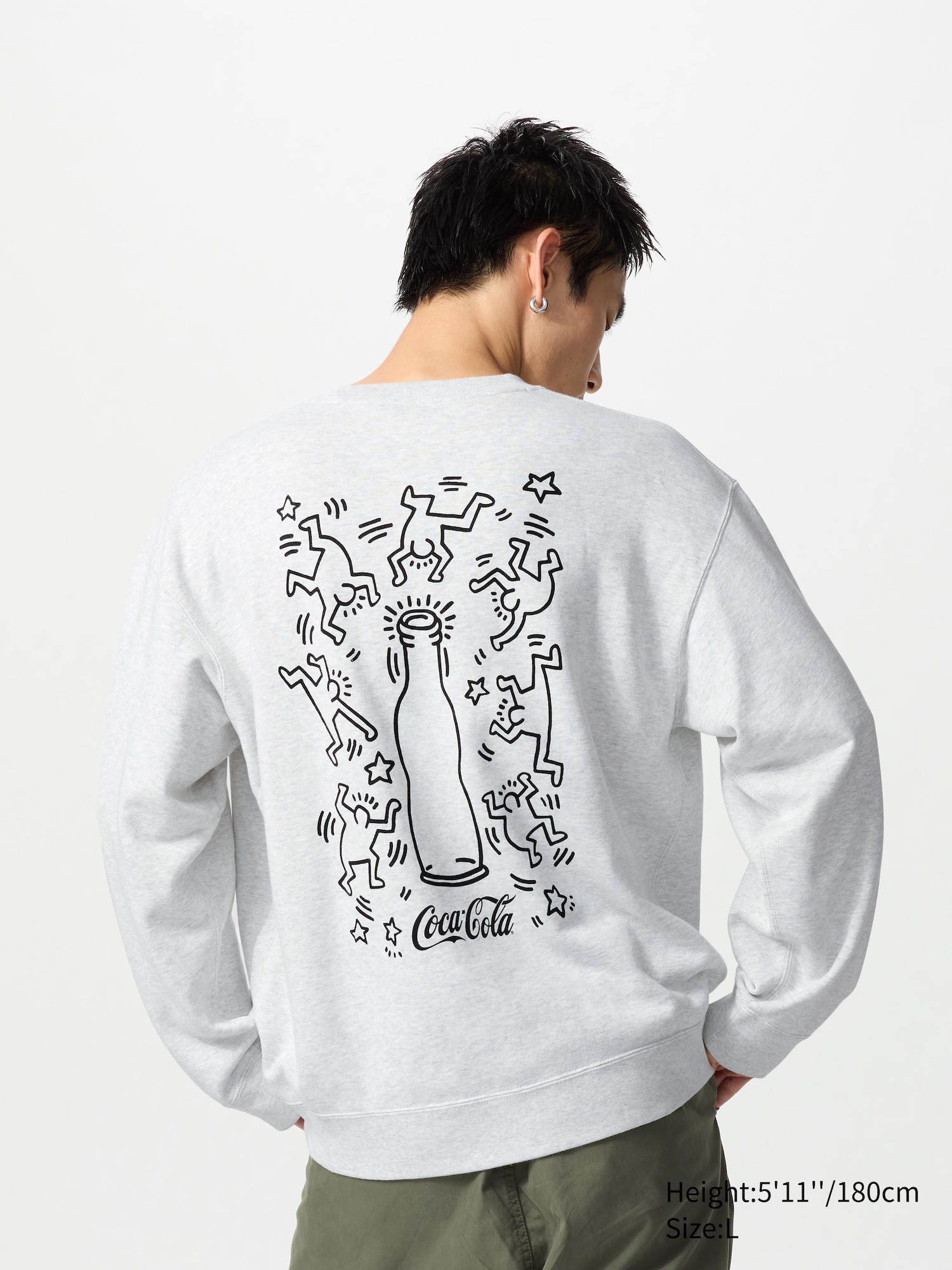 Unisex Keith Haring X Coca-Cola® UT Sweatshirt | UNIQLO AU