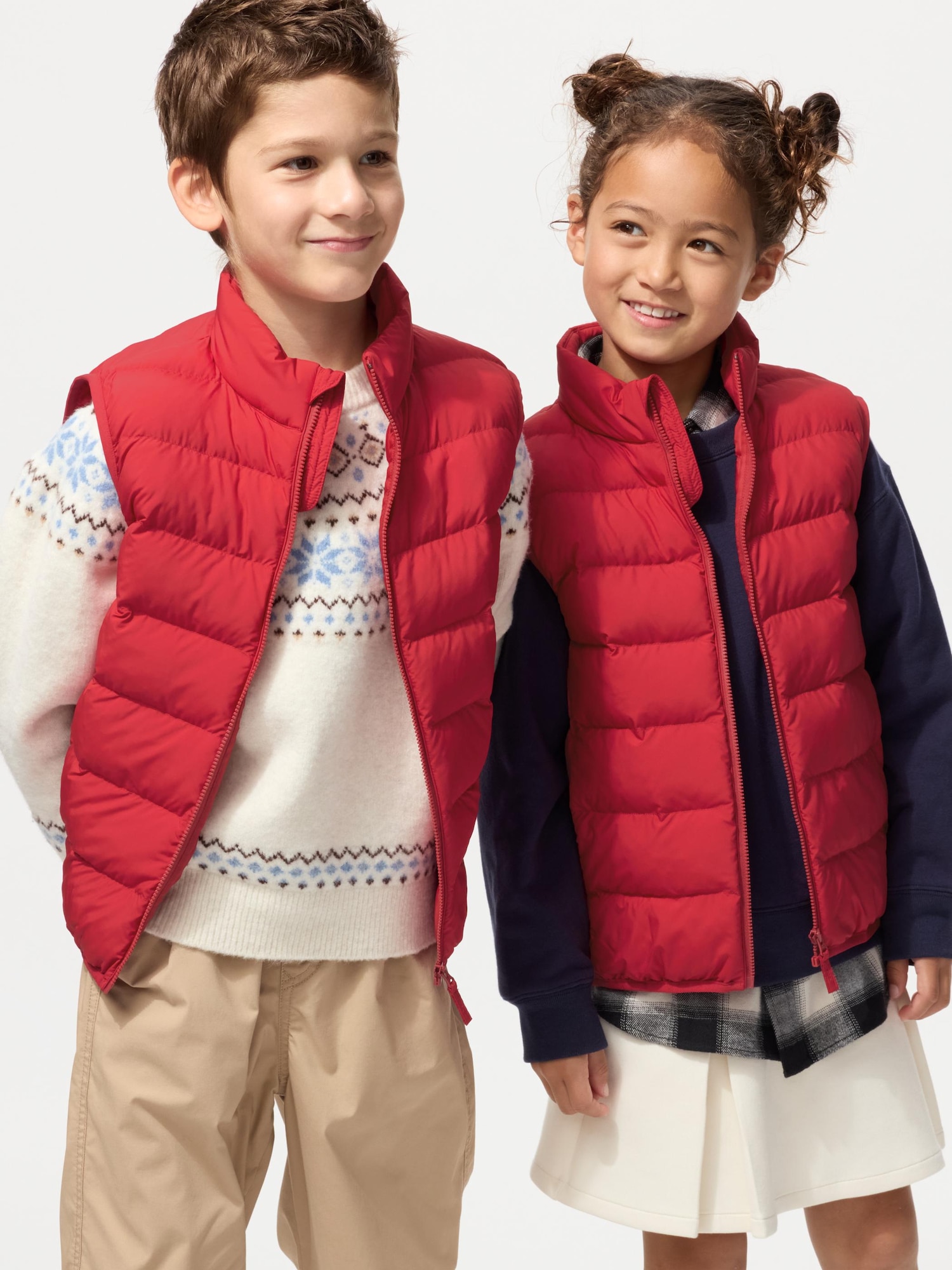 Kids PUFFTECH Washable Vest | UNIQLO AU