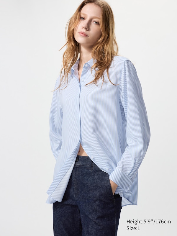 Women's Rayon Blouse | UNIQLO AU