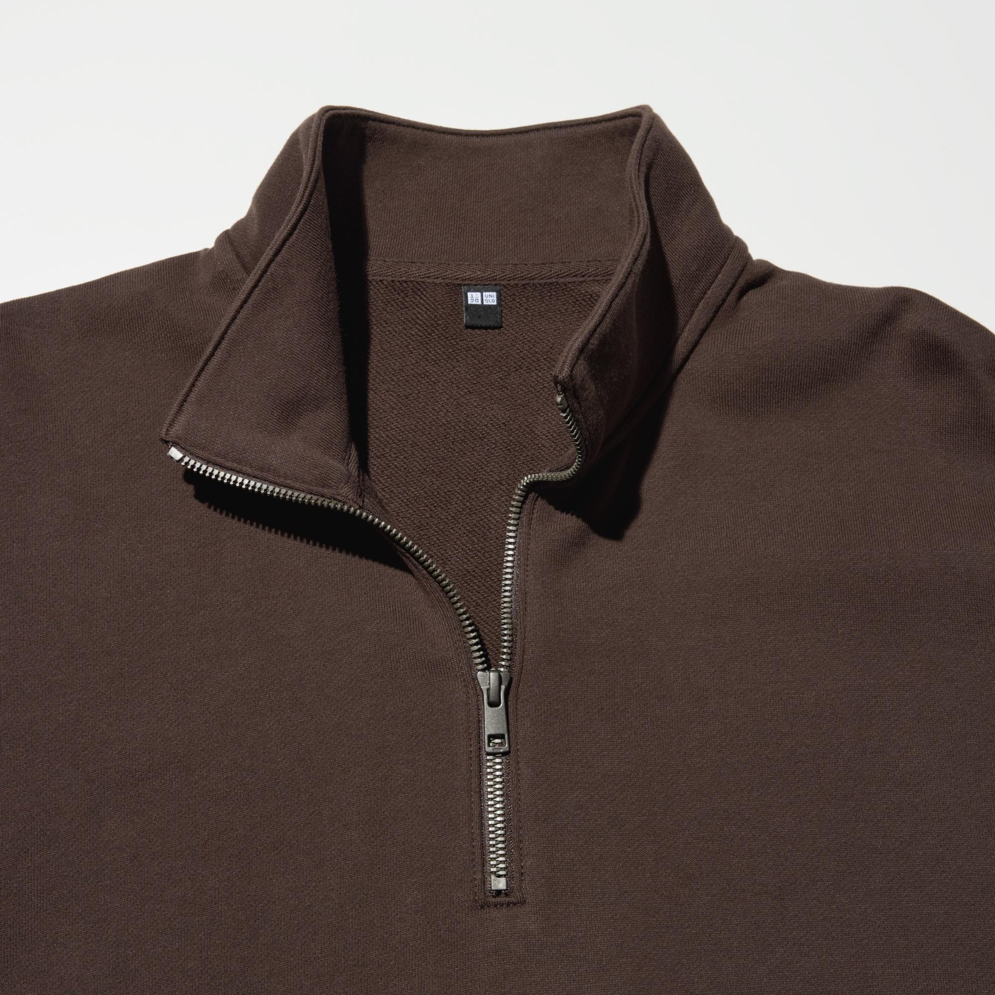 Men's Half-Zip Sweatshirt | UNIQLO AU