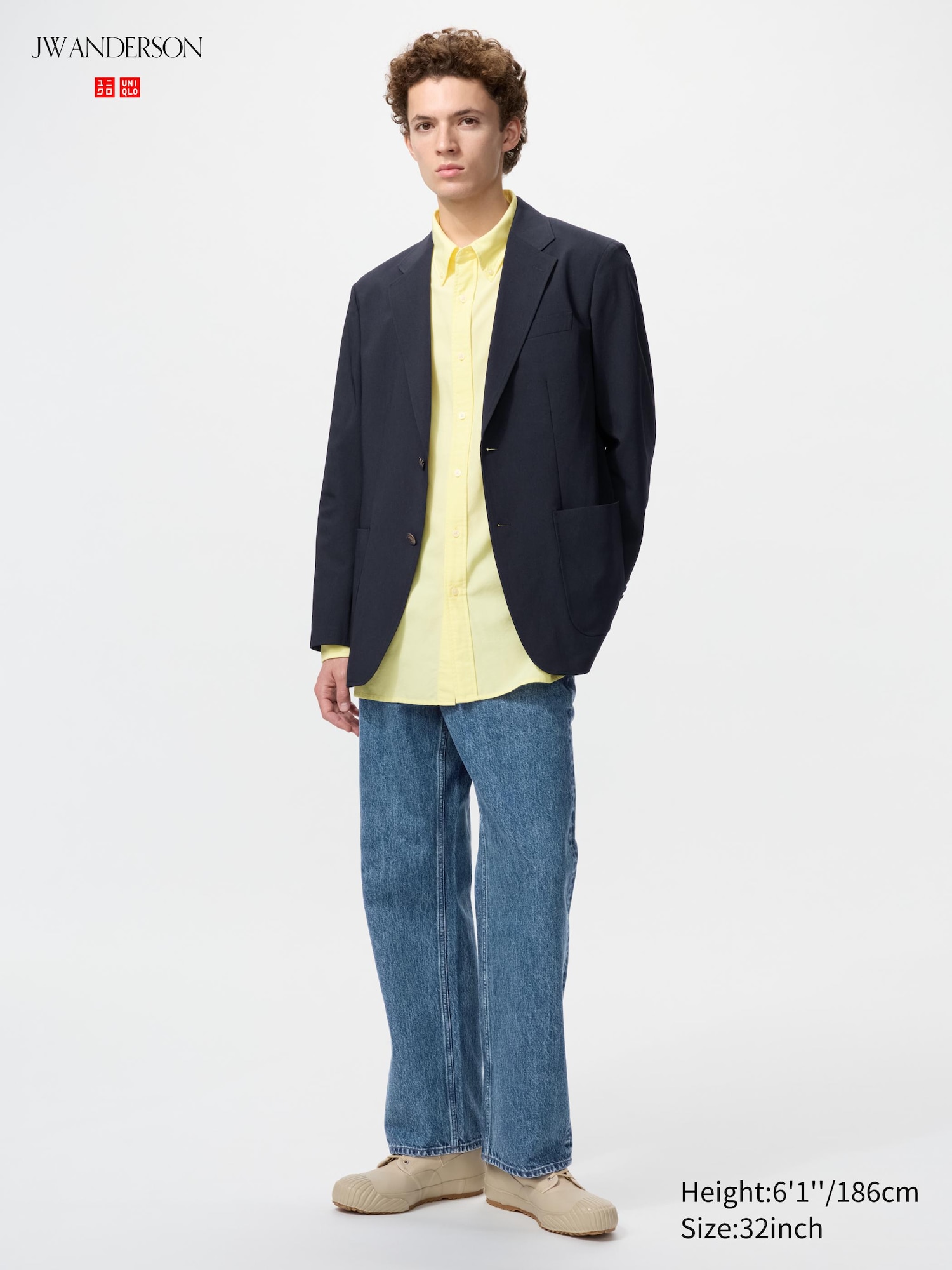 Men's JW ANDERSON Straight Jeans | UNIQLO AU