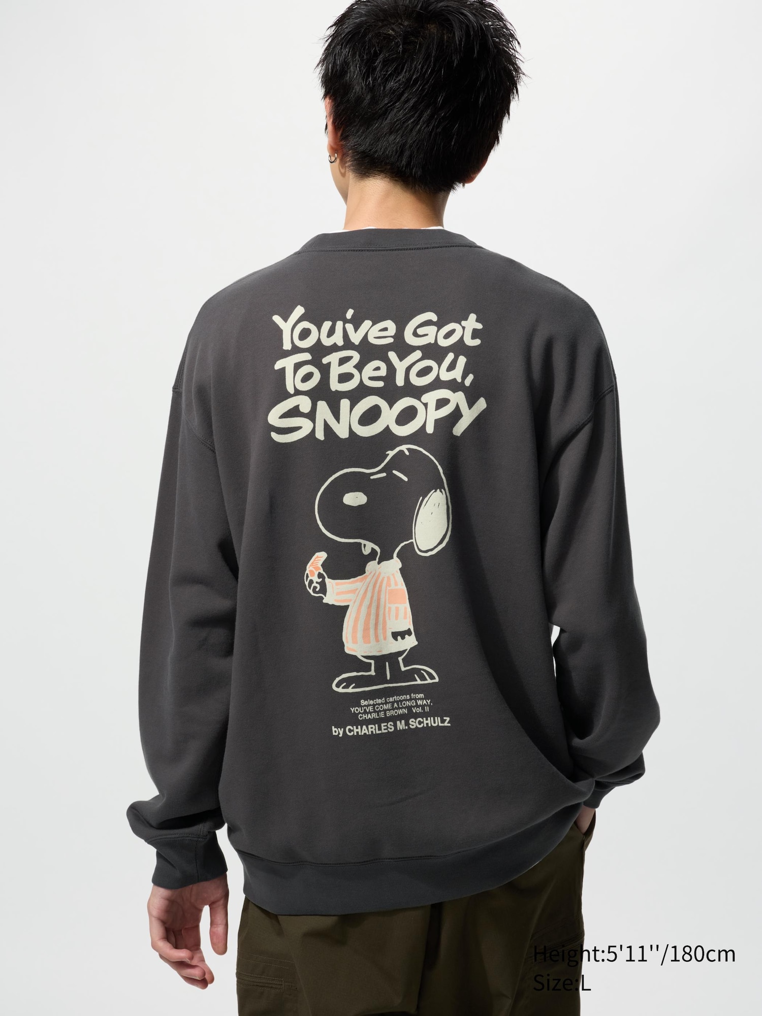 Men's PEANUTS Sweatshirt | UNIQLO AU