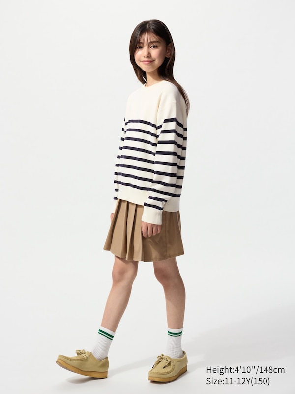 Kids KIDS Washable Milano Ribbed Sweater | UNIQLO AU