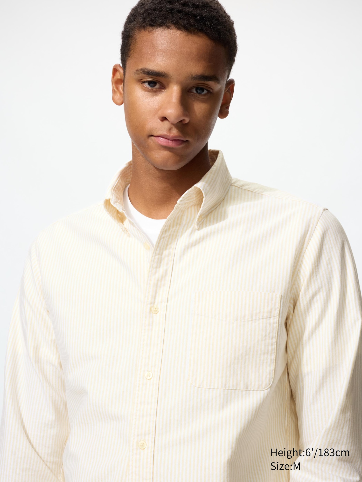 Unisex Oxford Long Sleeve Shirt (Slim Fit) | UNIQLO AU