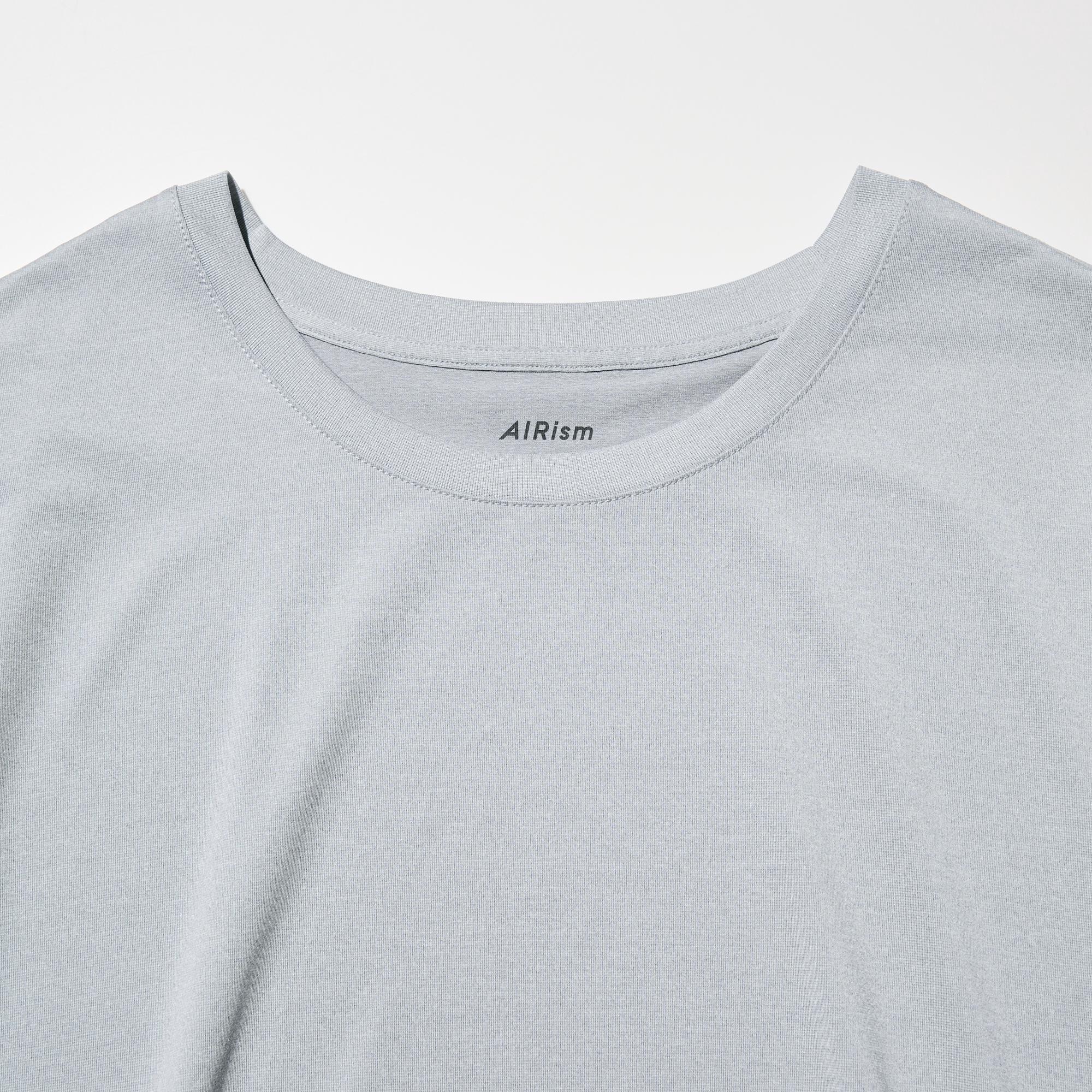 Men's AIRism Crew Neck T-Shirt Short Sleeve | UNIQLO AU