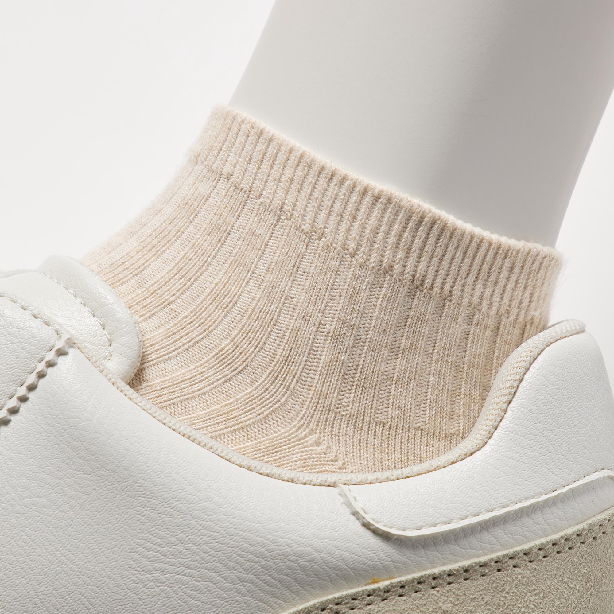 Women's Short Socks 3 Pairs Ribbed | UNIQLO AU