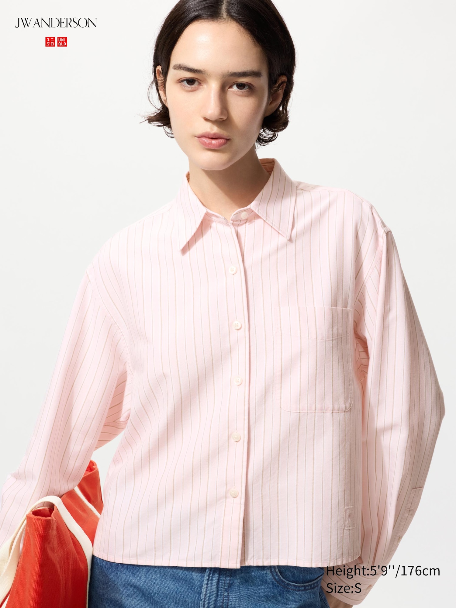 Women's JW ANDERSON Oxford Boxy Shirt | UNIQLO AU