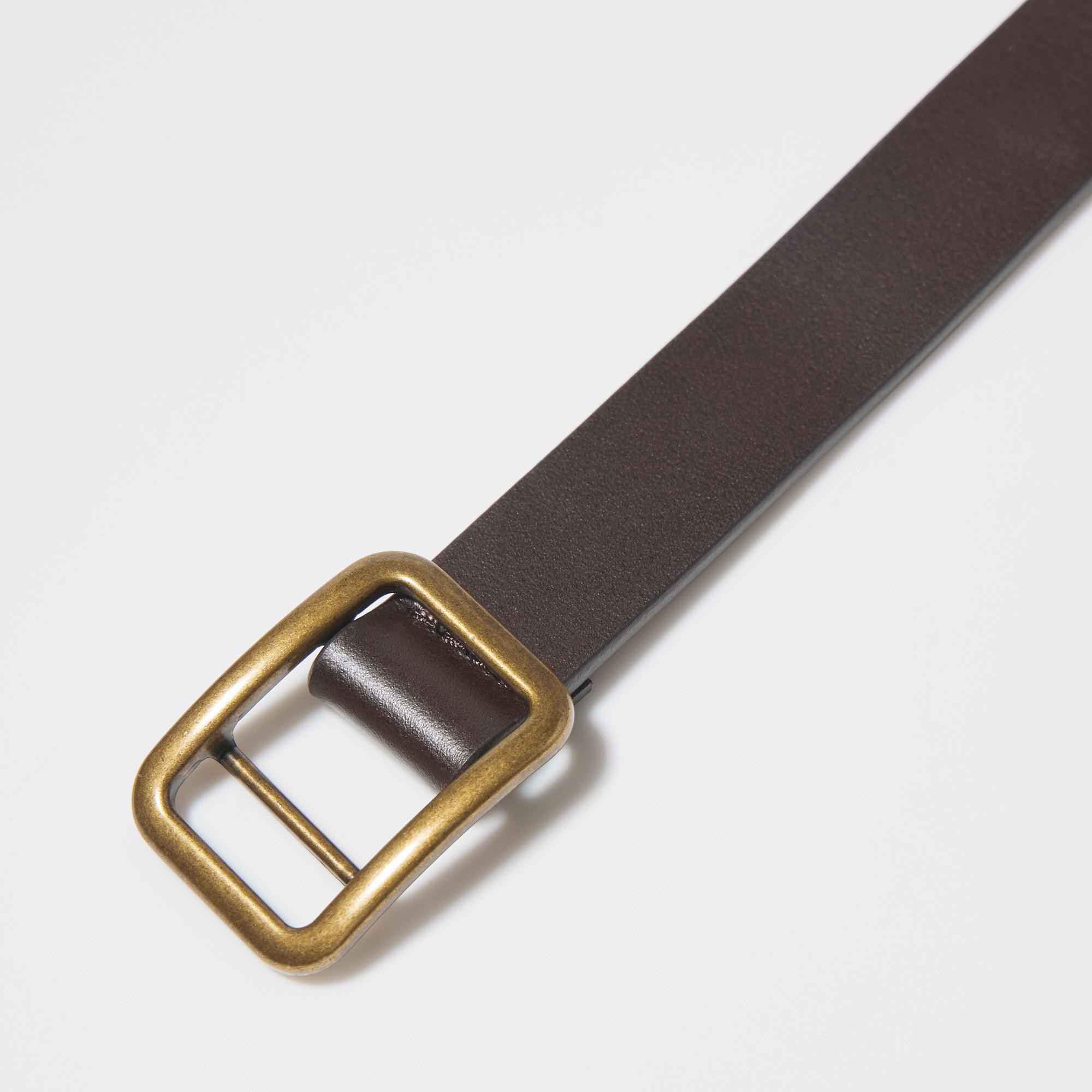 Women's Reversible Holeless Narrow Belt | UNIQLO AU