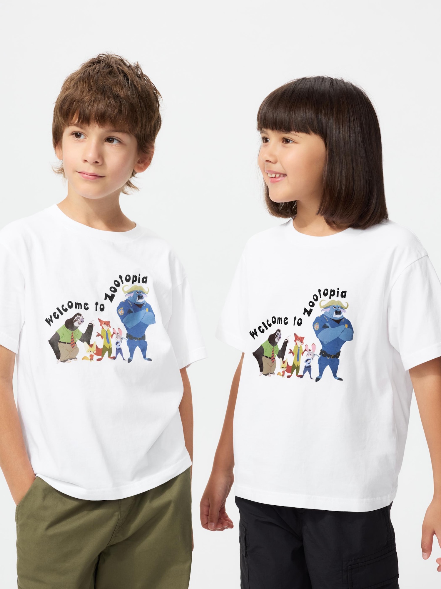 Kids KIDS ZOOTOPIA UT Graphic T-Shirt | UNIQLO AU