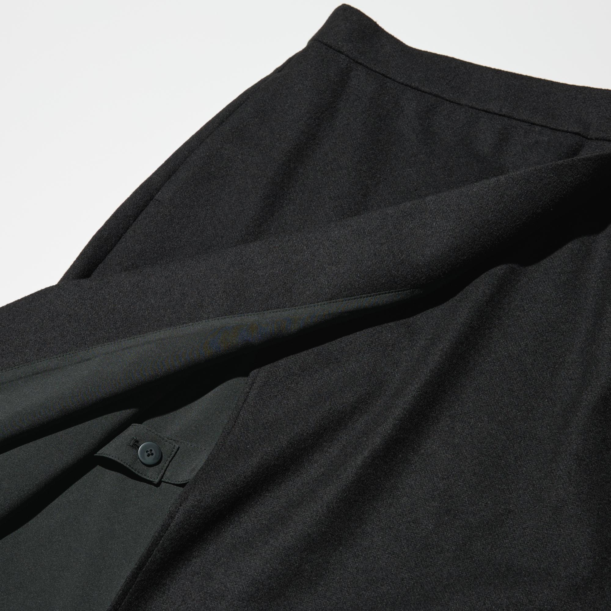 Women's Wool Blend Wrap Skirt | UNIQLO CA