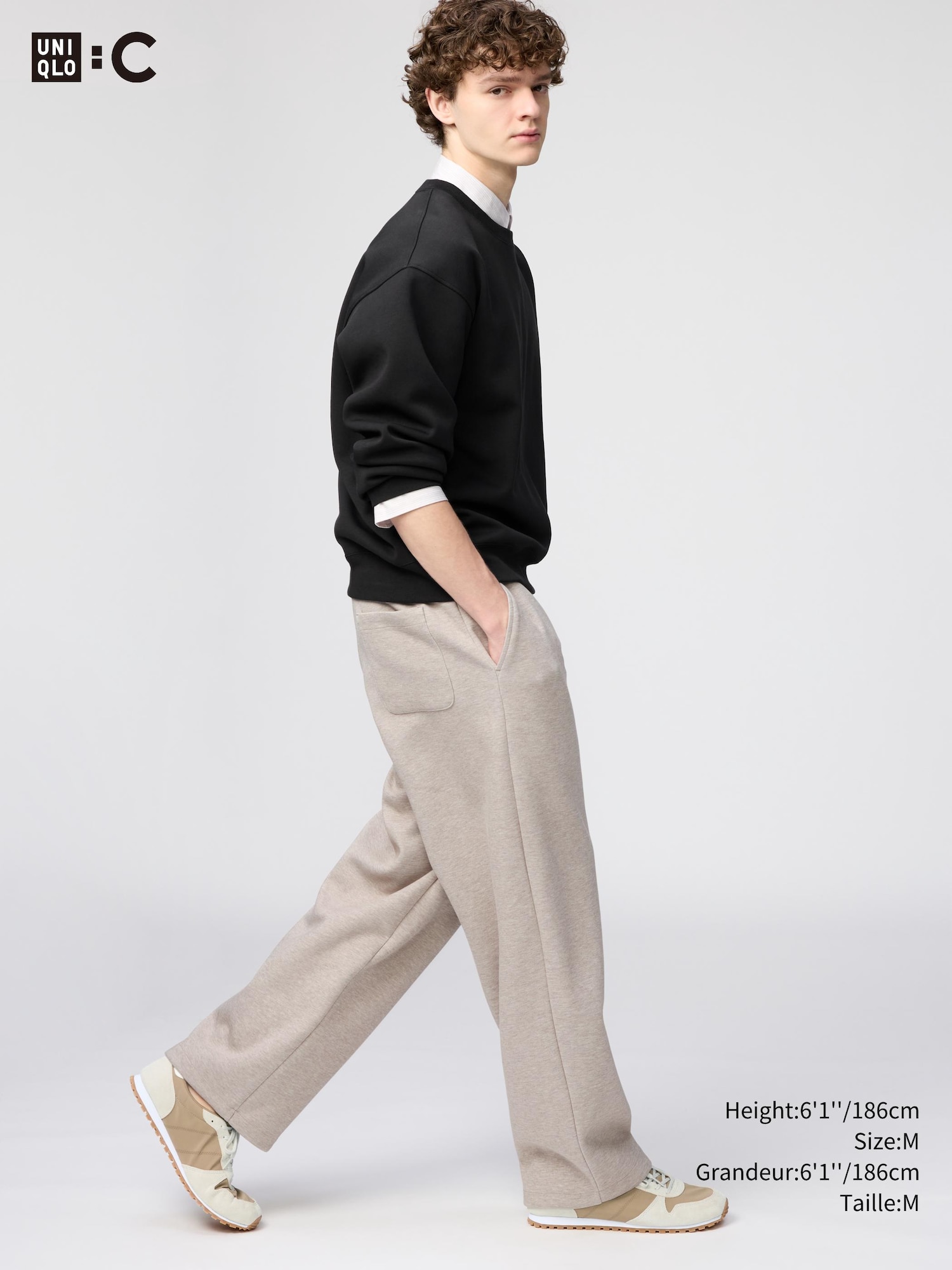 Unisex SWEAT WIDE PANTS | UNIQLO CA