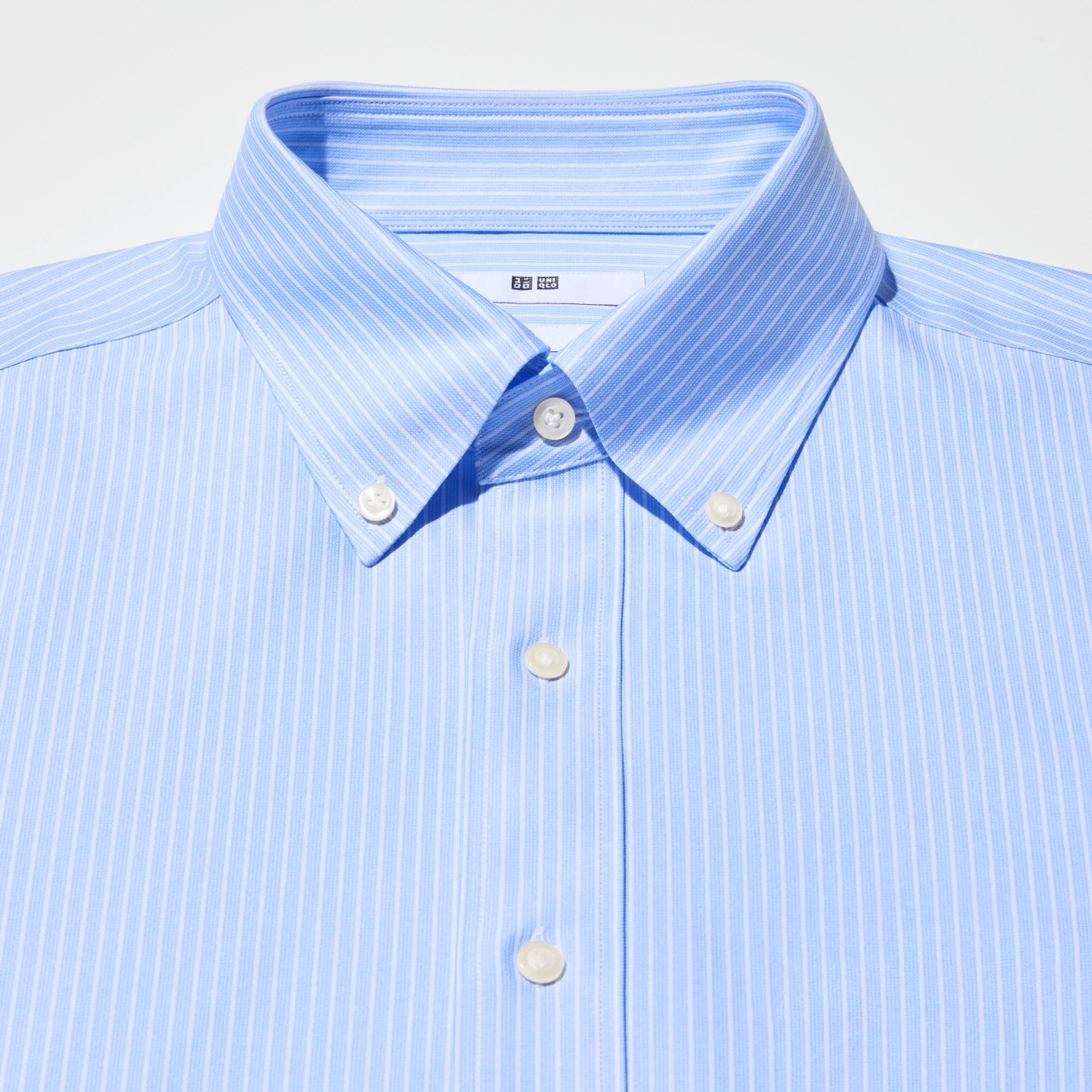 Men's SUPER NON IRON SLIM FIT SHIRT | BUTTON DOWN COLLAR | UNIQLO CA