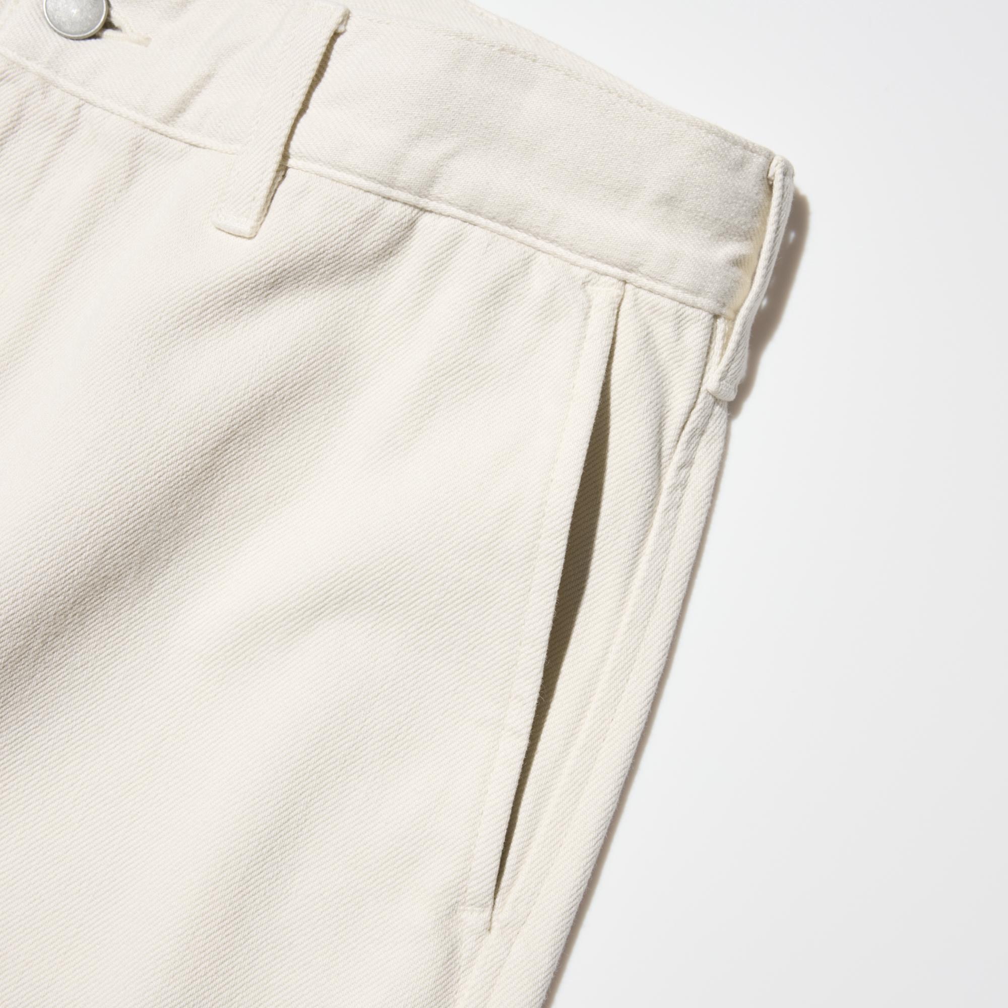 Unisex Wide Tapered Jeans | UNIQLO CA