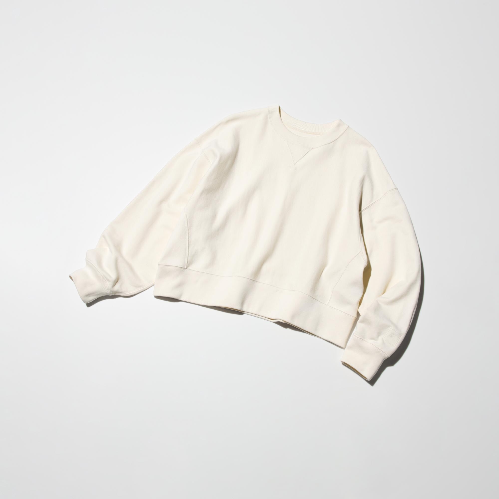 Women's Boxy Crew Neck Sweatshirt | UNIQLO CA