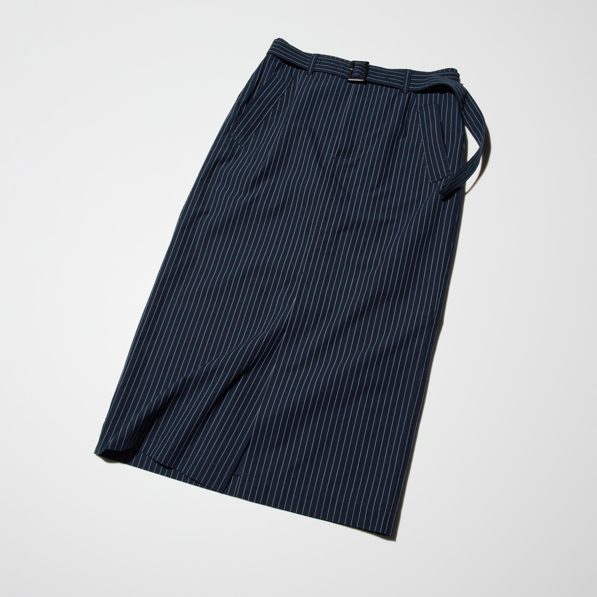 Women's BELTED NARROW SKIRT | UNIQLO CA