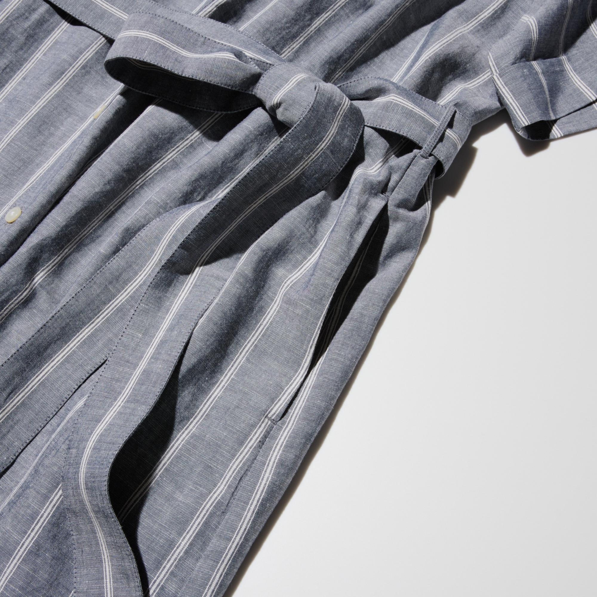 ROBE DÉCONTRACTÉE EN MÉLANGE LIN pour Femme | UNIQLO CA