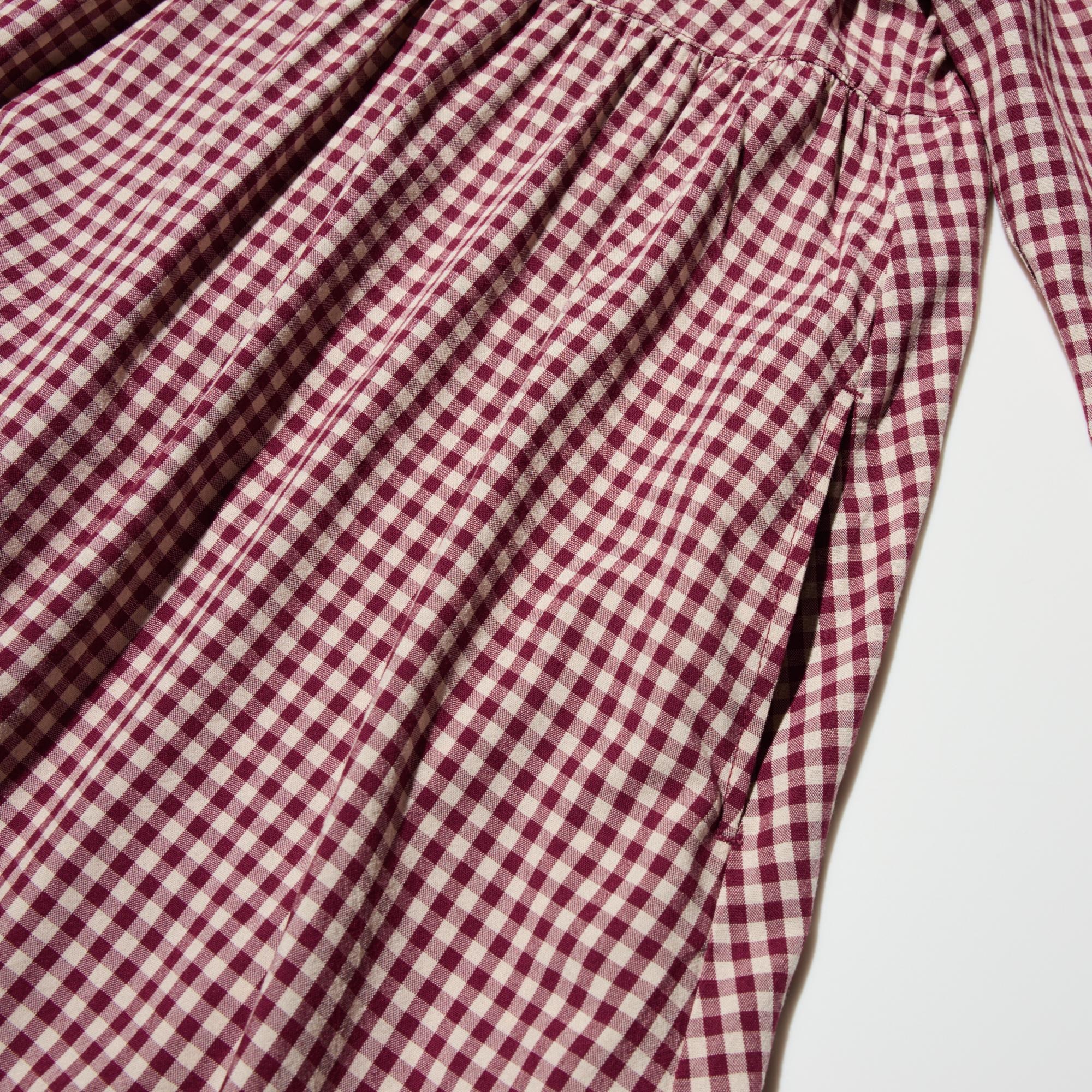 Kids Checked Dress | UNIQLO CA