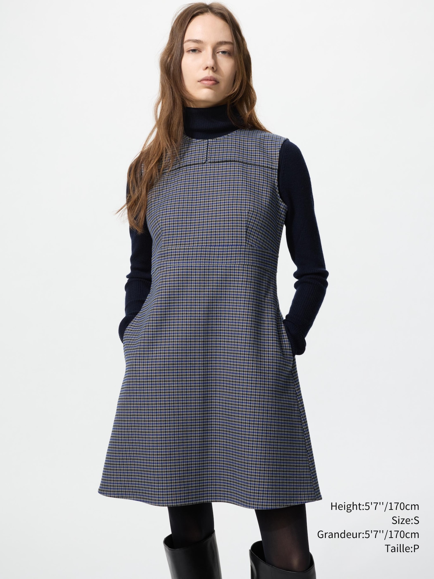 Women's Double Face Mini Dress | Sleeveless | UNIQLO CA
