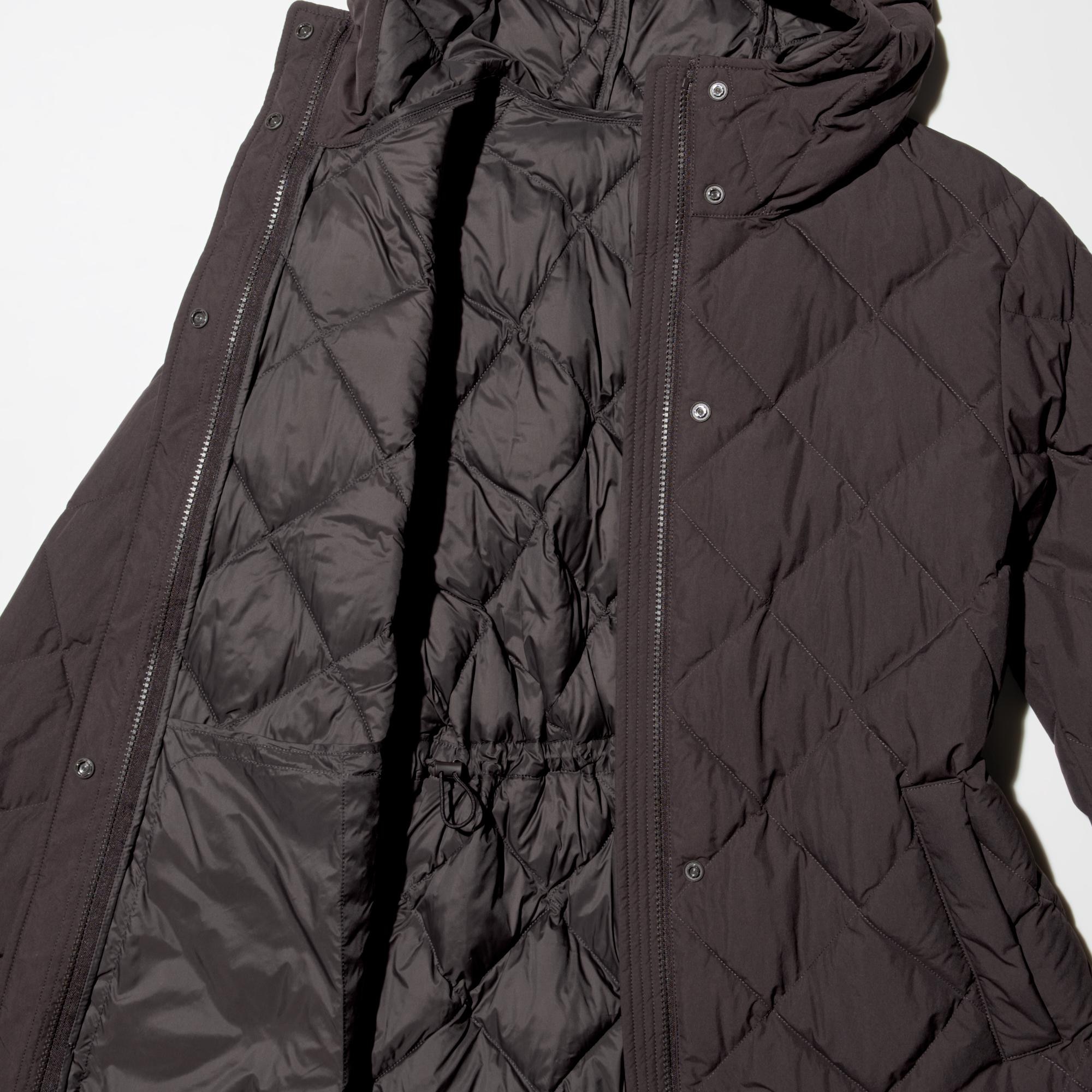 Women's PUFFTECH LONG COAT | RELAXED | UNIQLO CA