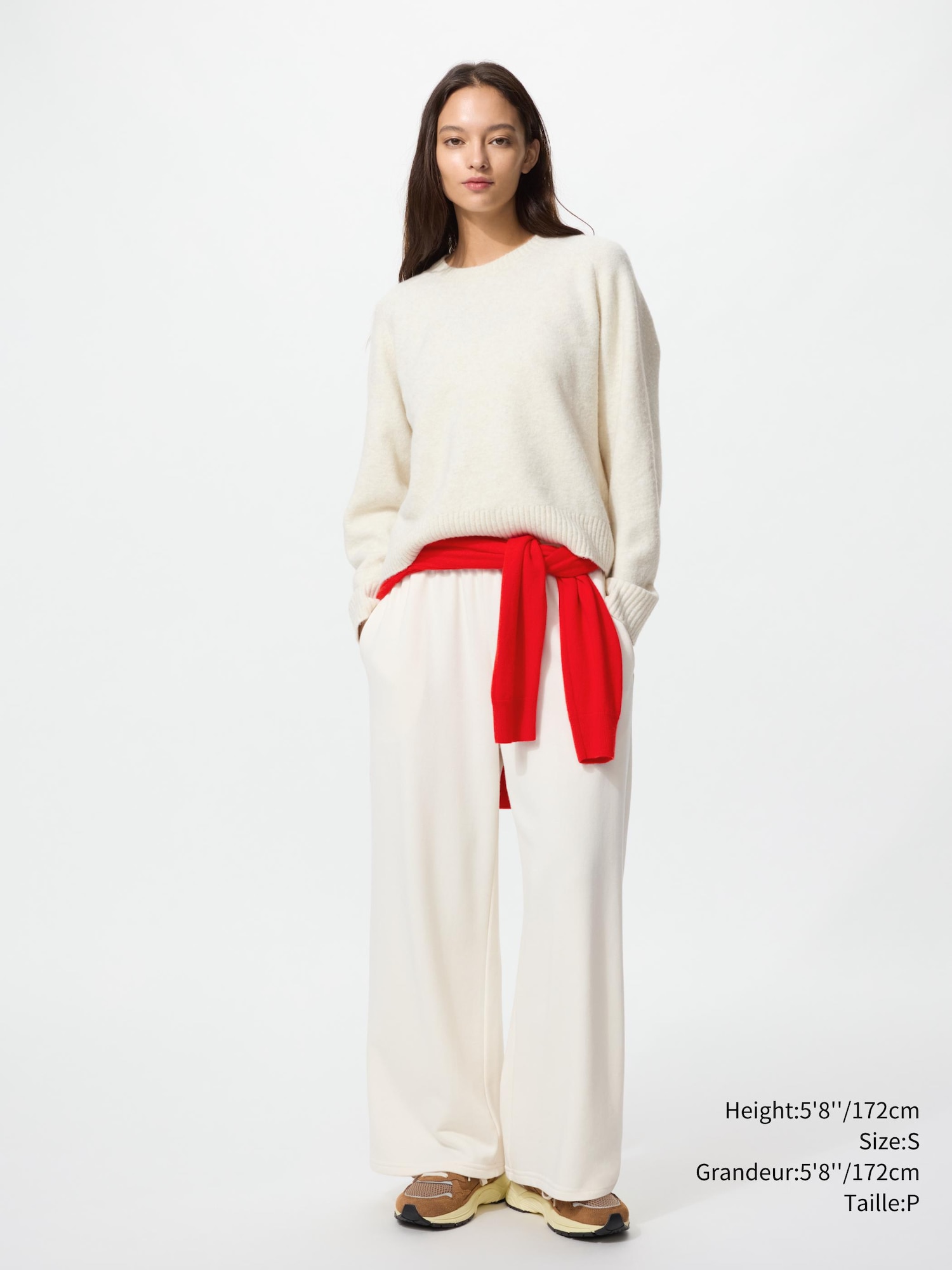 Women's SWEAT WIDE PANTS | UNIQLO CA