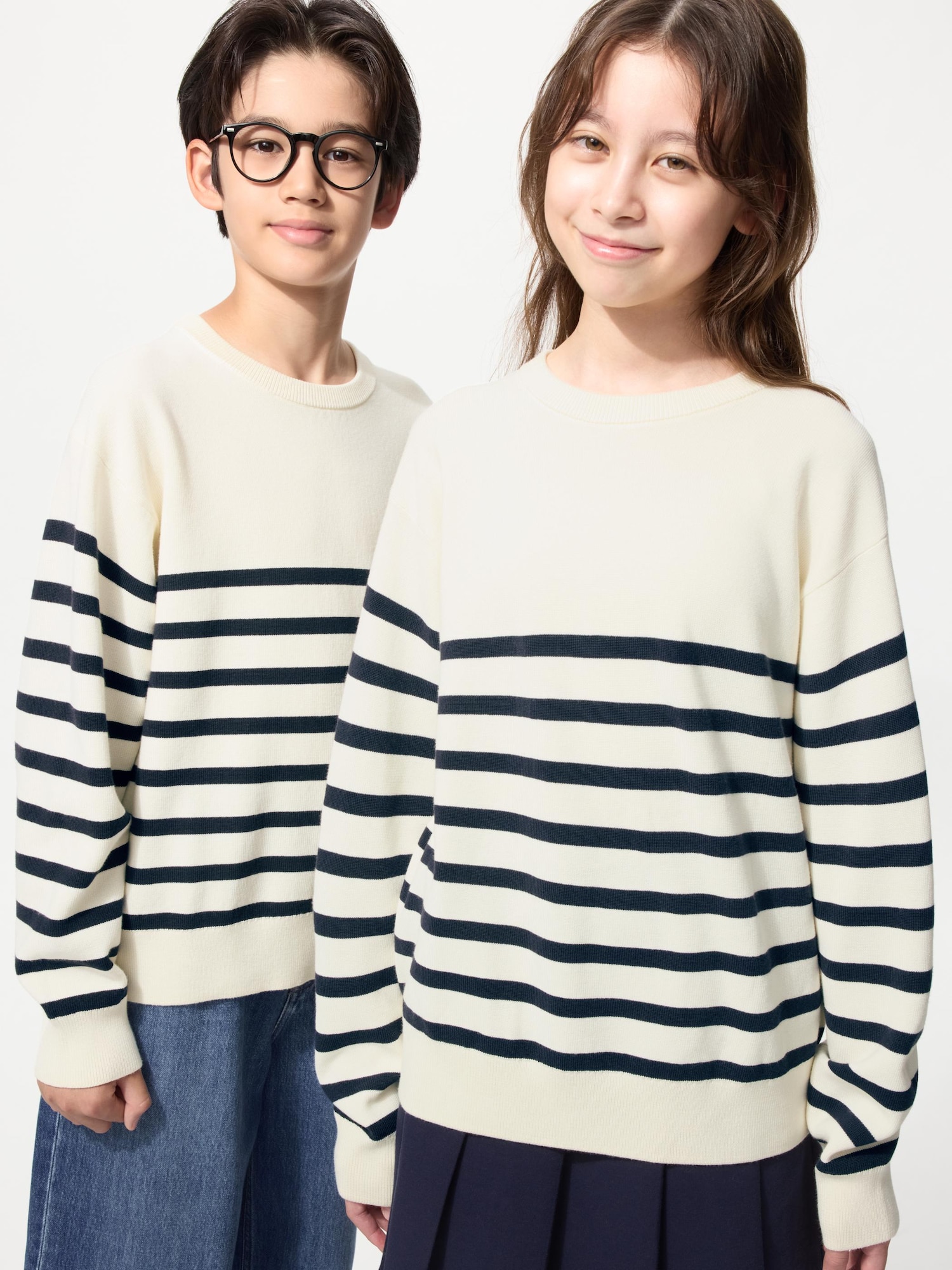 Kids WASHABLE MILANO RIBBED SWEATER | UNIQLO CA