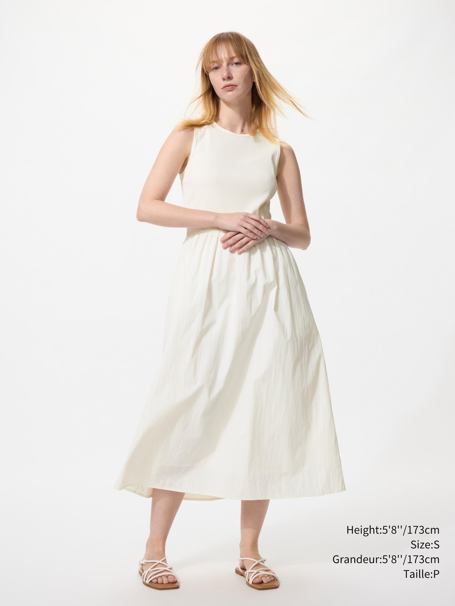 Women's Combination Dress Sleeveless | UNIQLO CA