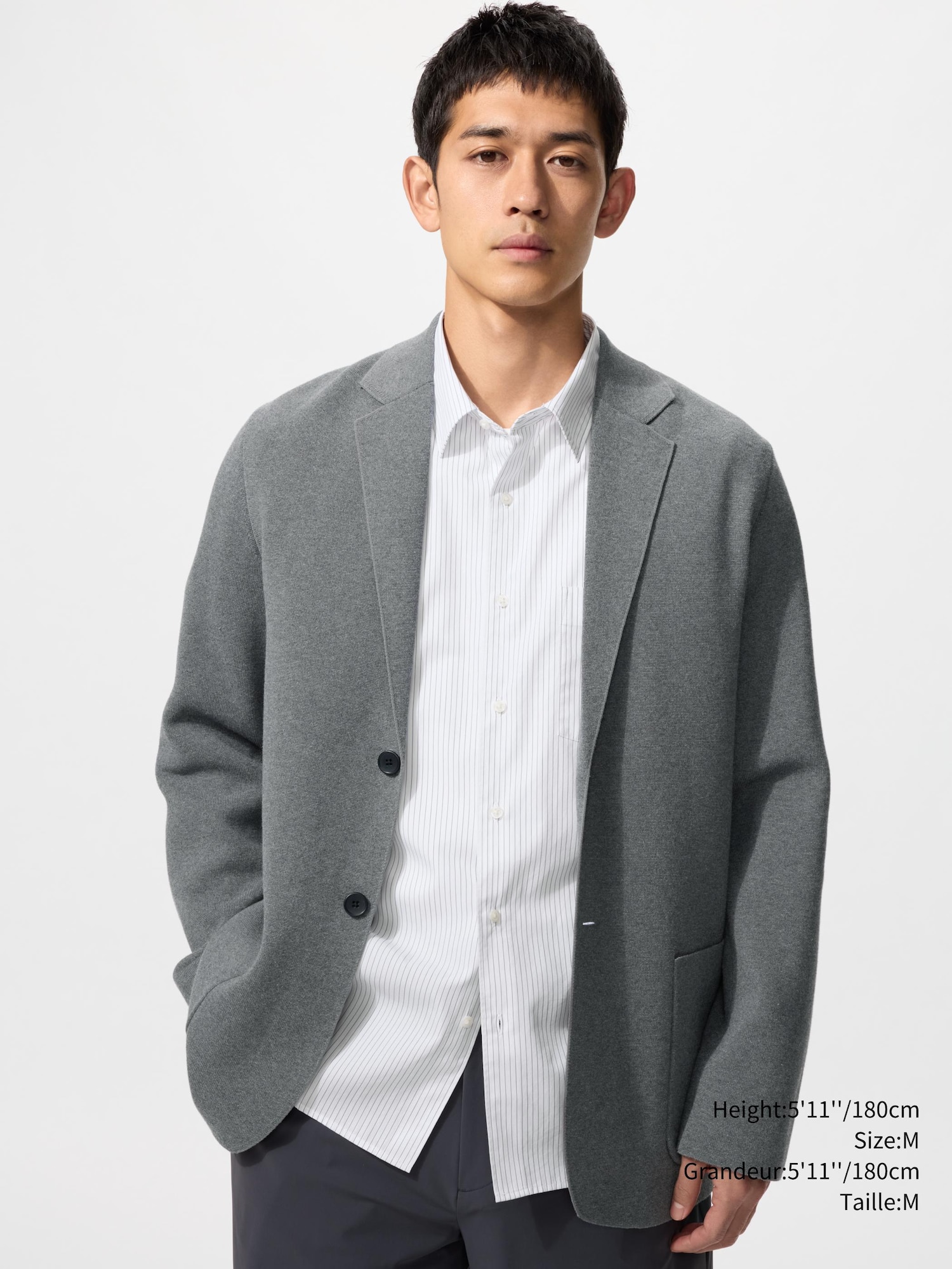 Men's MILANO RIBBED JACKET | UNIQLO CA