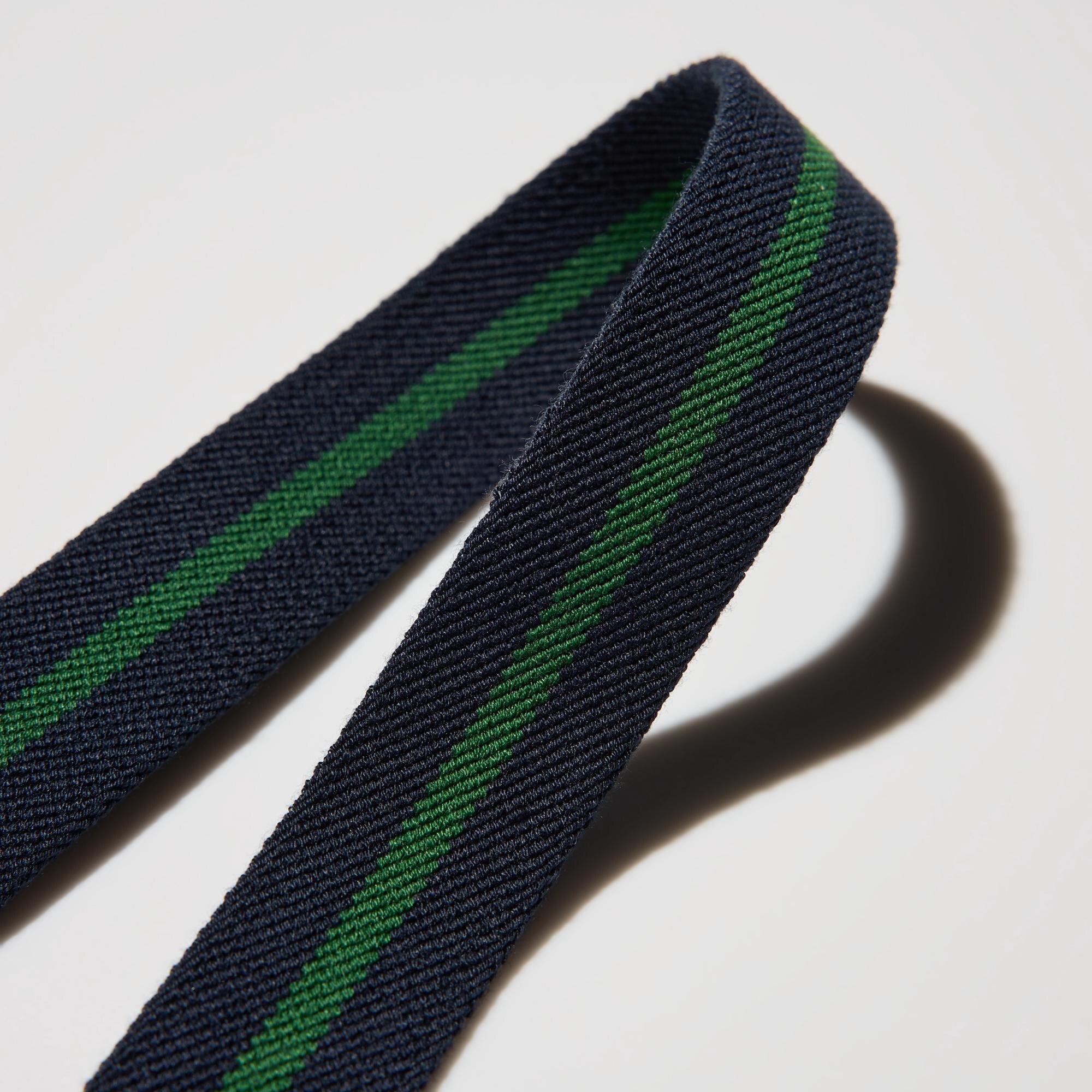 Men's Leather Combination Stripe Belt | UNIQLO CA