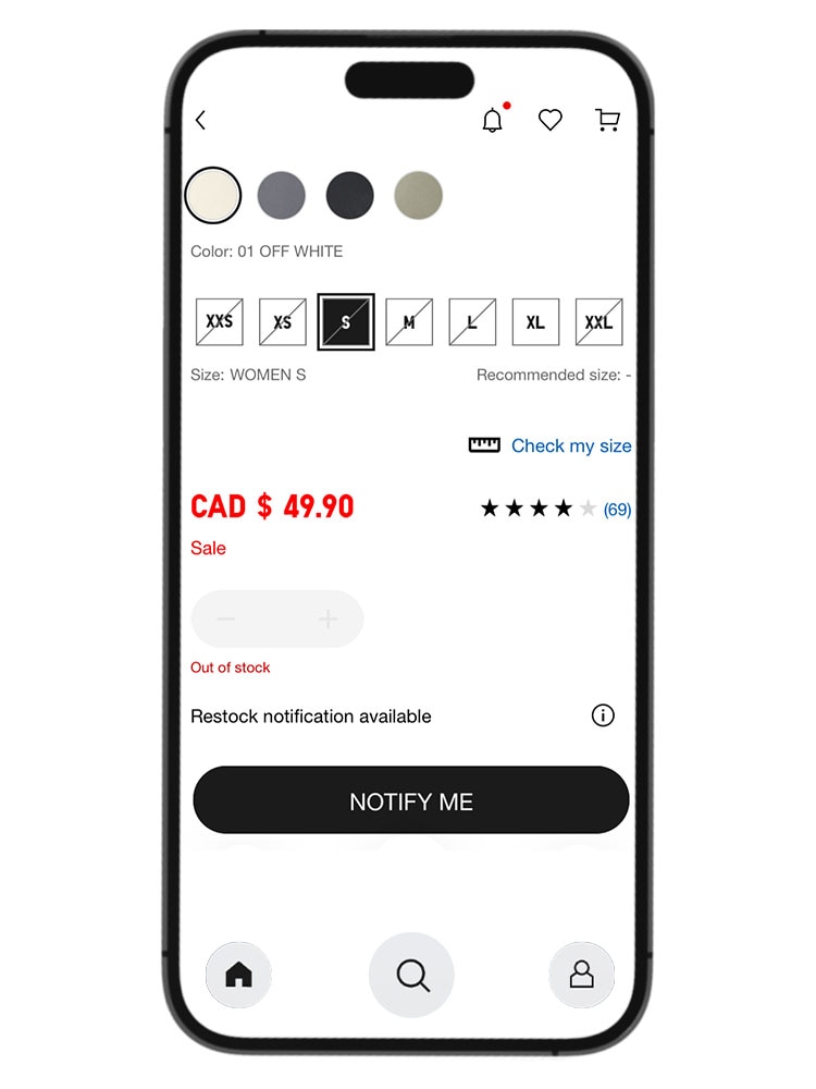 UNIQLO.com and App Service Update | UNIQLO CA