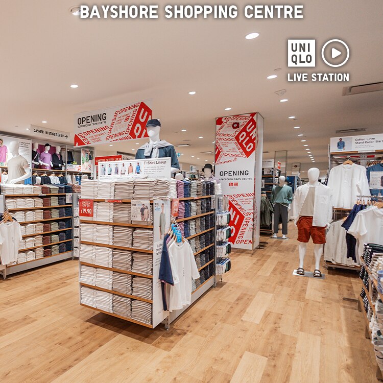 UNIQLO Bayshore Shopping Centre | Now Open | UNIQLO CA