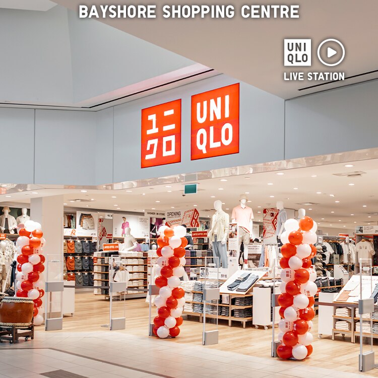 UNIQLO Bayshore Shopping Centre | Now Open | UNIQLO CA