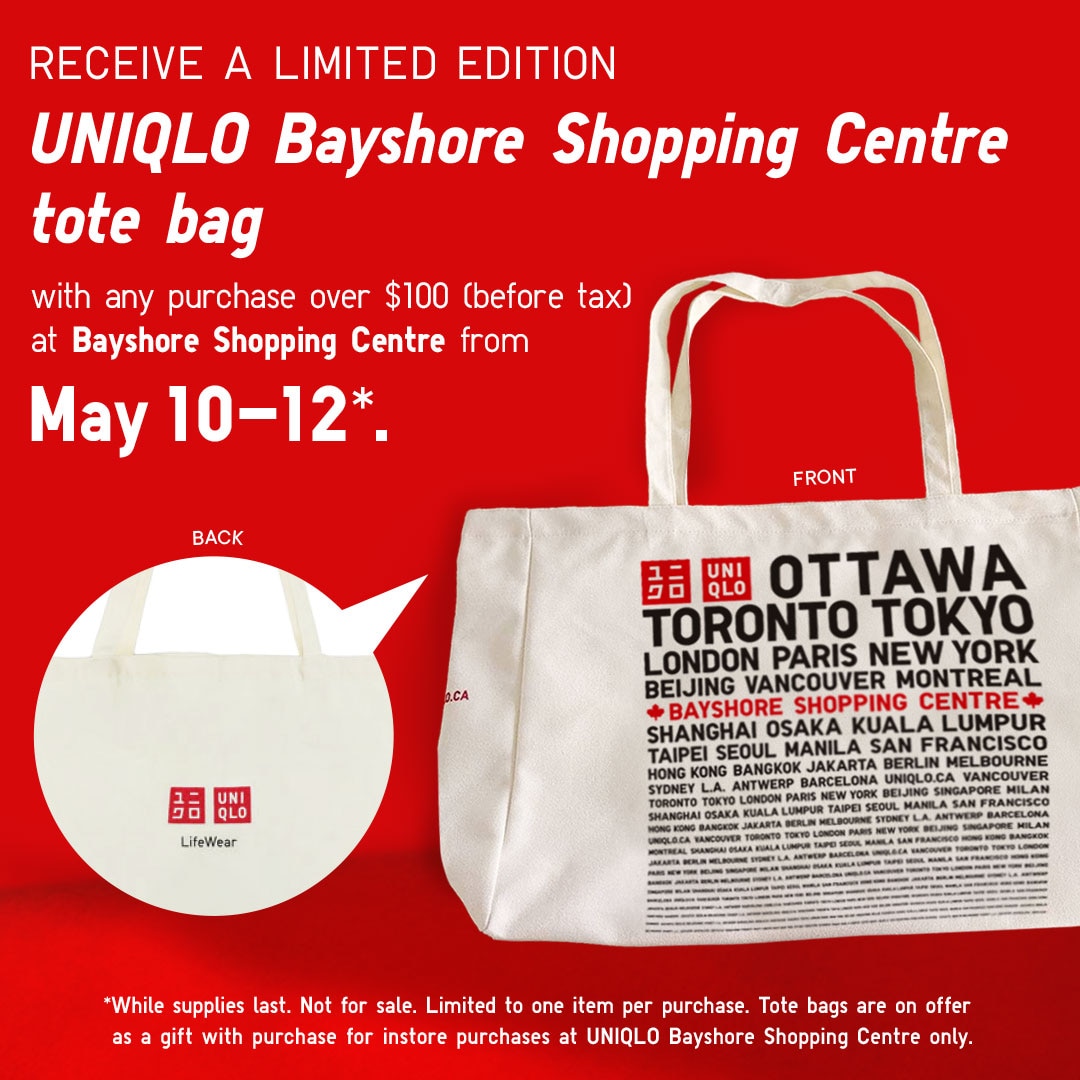 UNIQLO Bayshore Shopping Centre | Now Open | UNIQLO CA