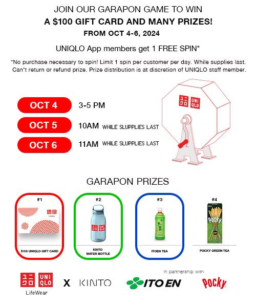 UNIQLO Heartland Town Centre | Now Open | UNIQLO CA