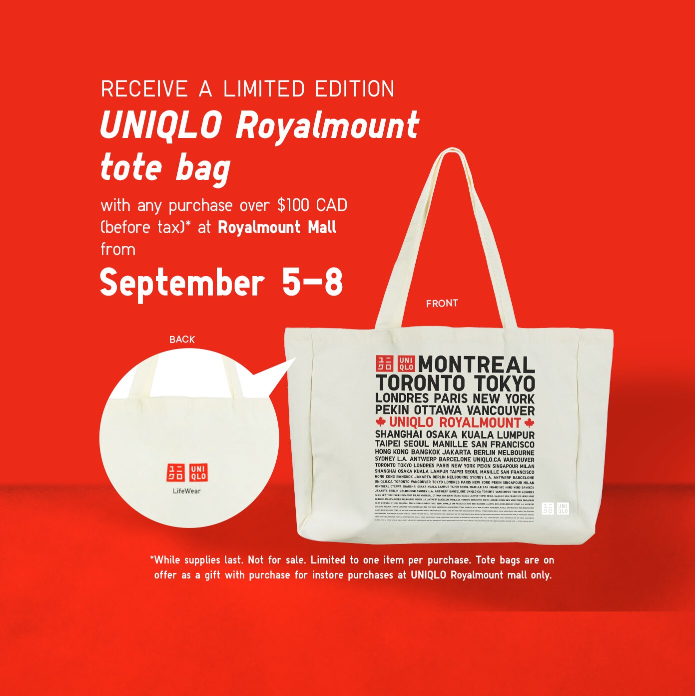 UNIQLO Royalmount | New Store Opening | UNIQLO CA