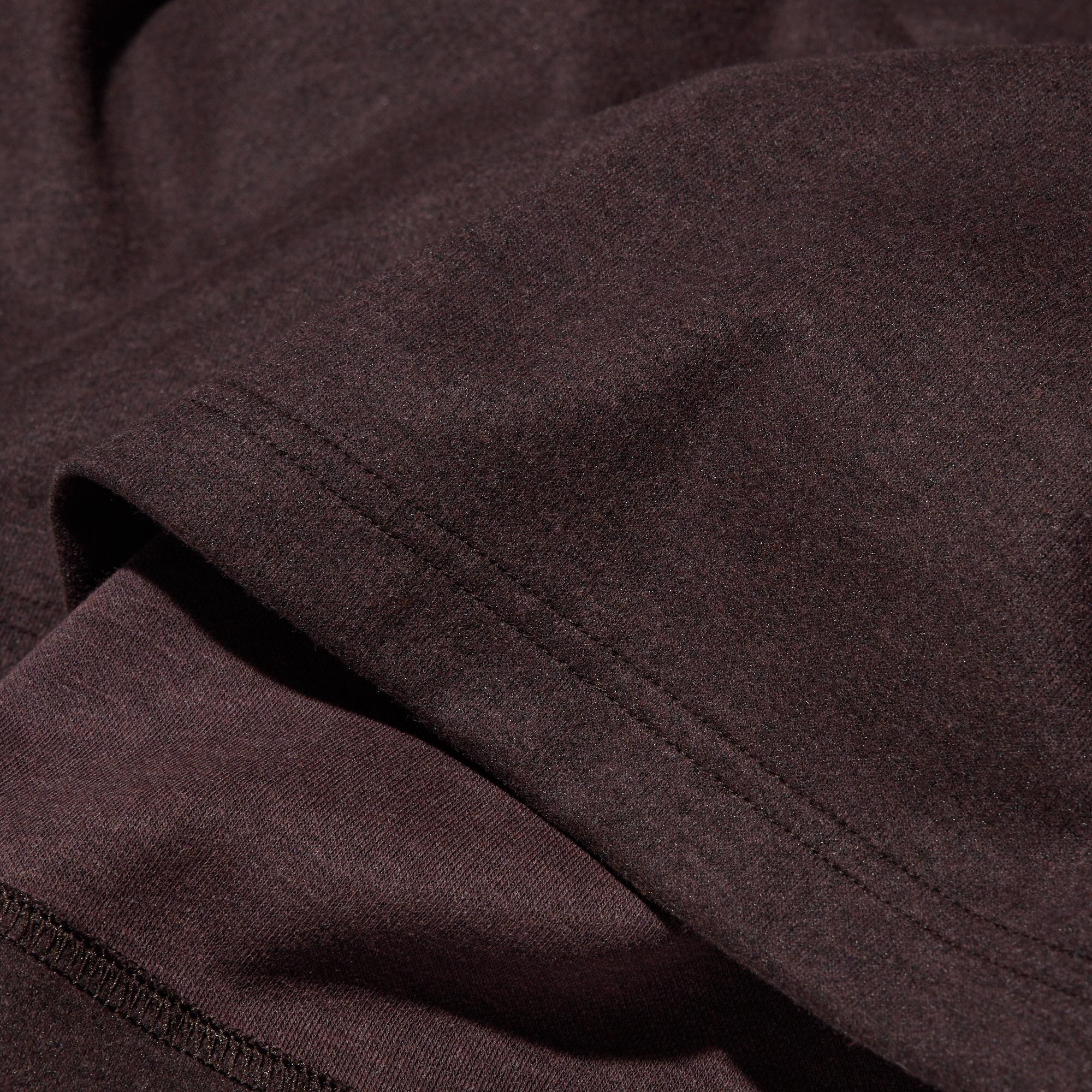 Men's Brushed Jersey Mock Neck Long Sleeved T-Shirt | UNIQLO DE