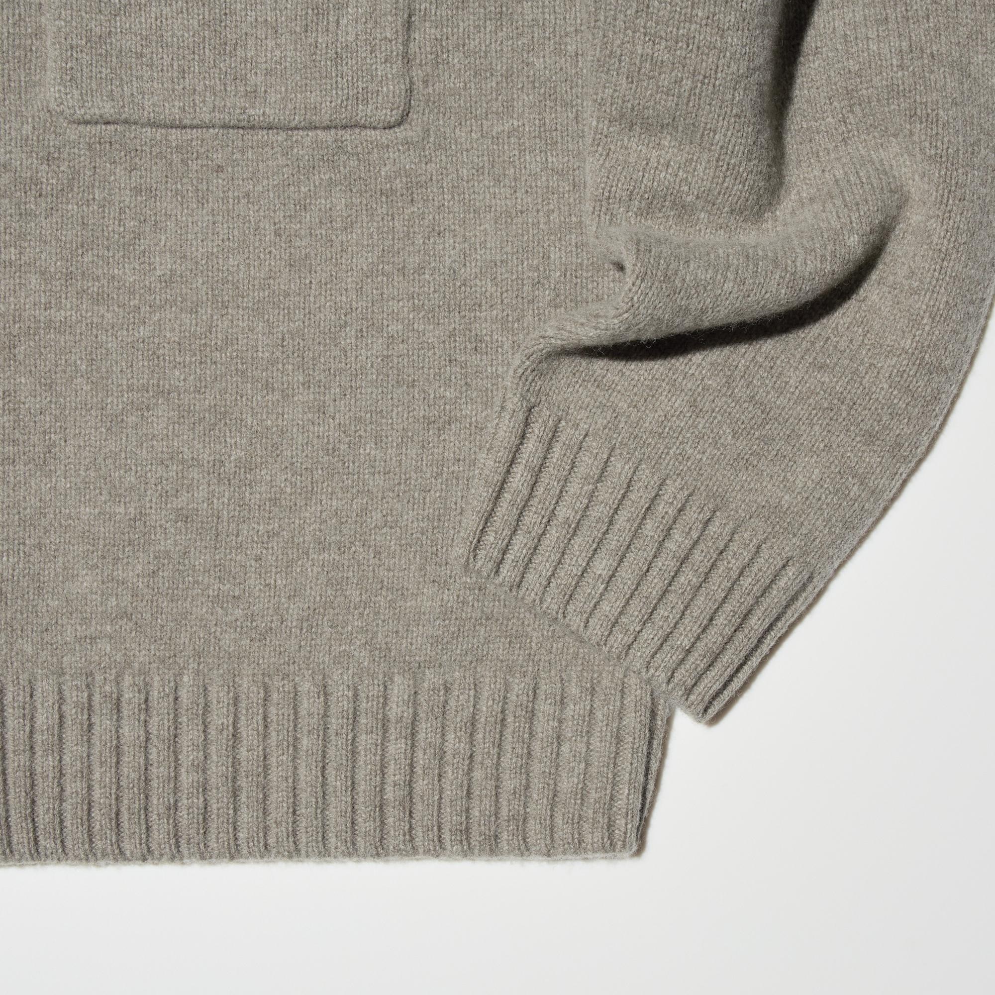 Men's Lambswool Knit Jacket | UNIQLO FR
